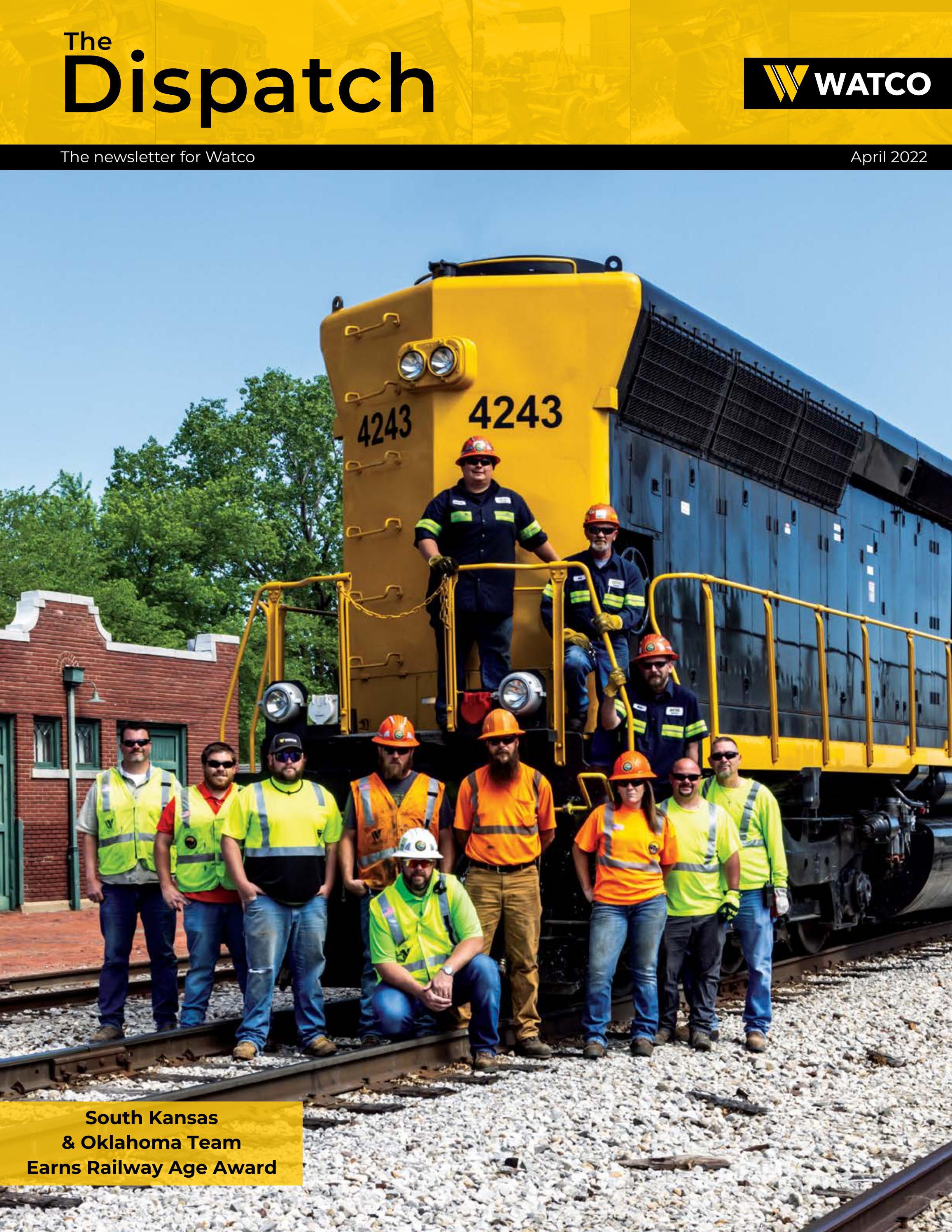 The Dispatch April 2022 by OneWatco - Issuu