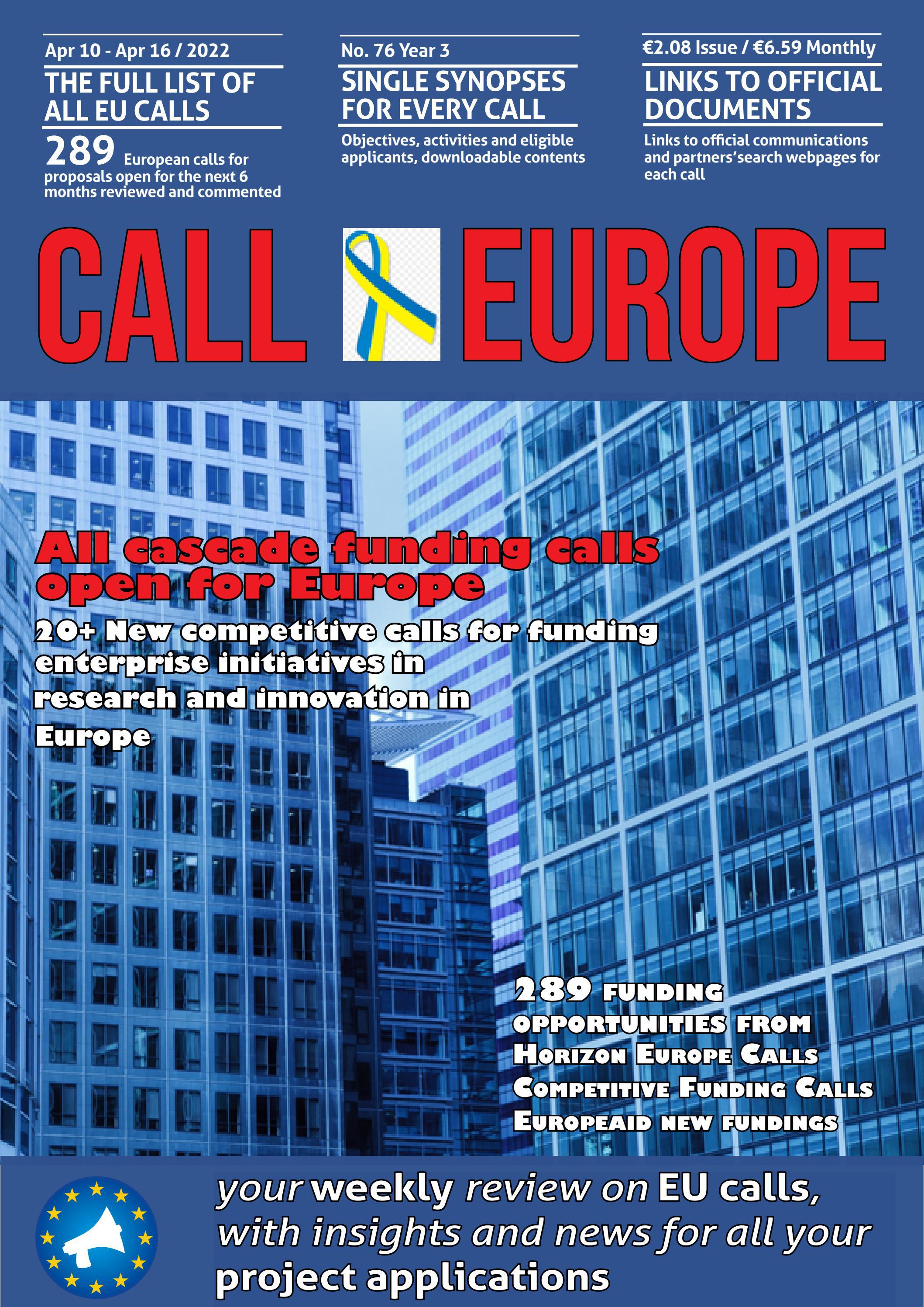 CallforEurope Weekly Magazine - 10th April 2022 by call4europe - Issuu