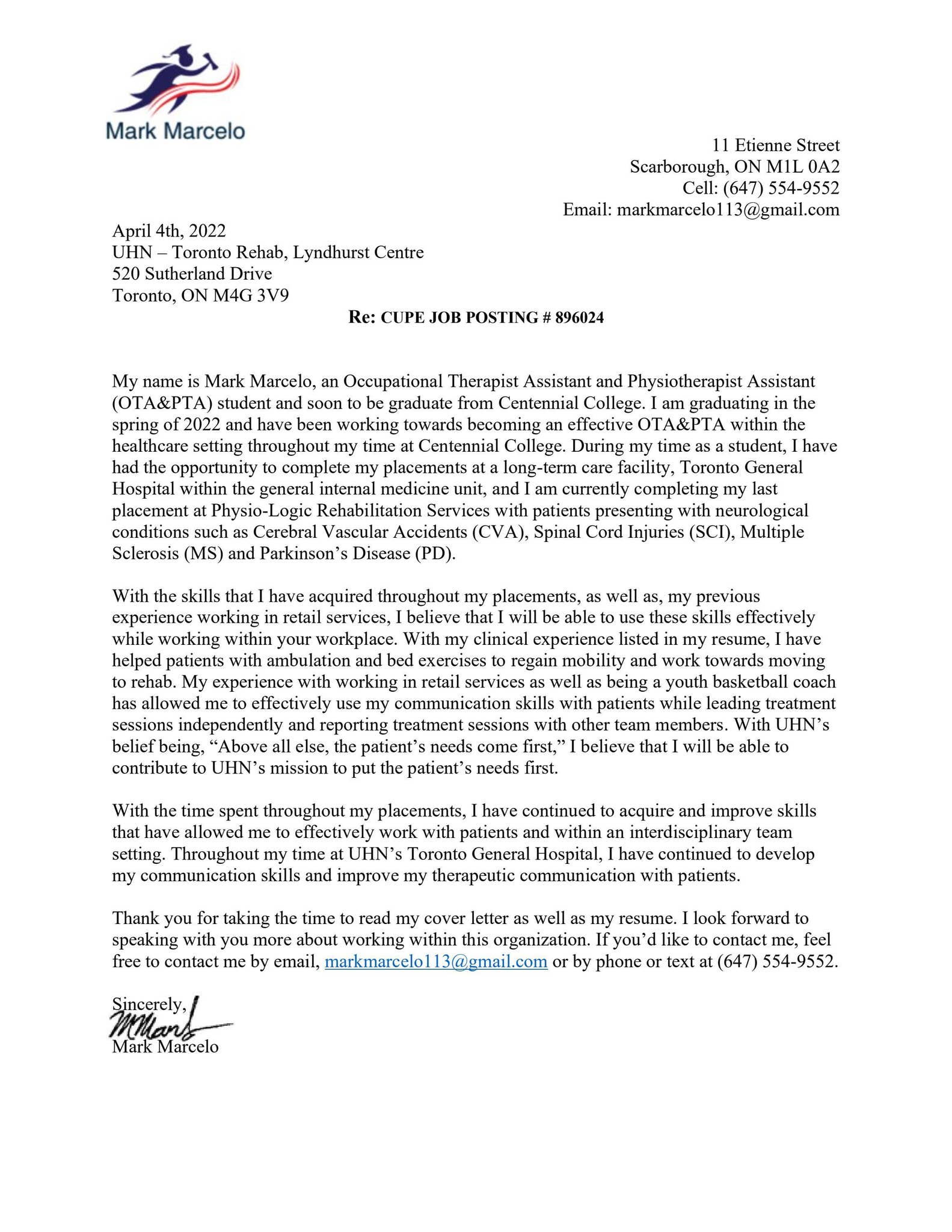 ResCover by Mark Marcelo - Issuu