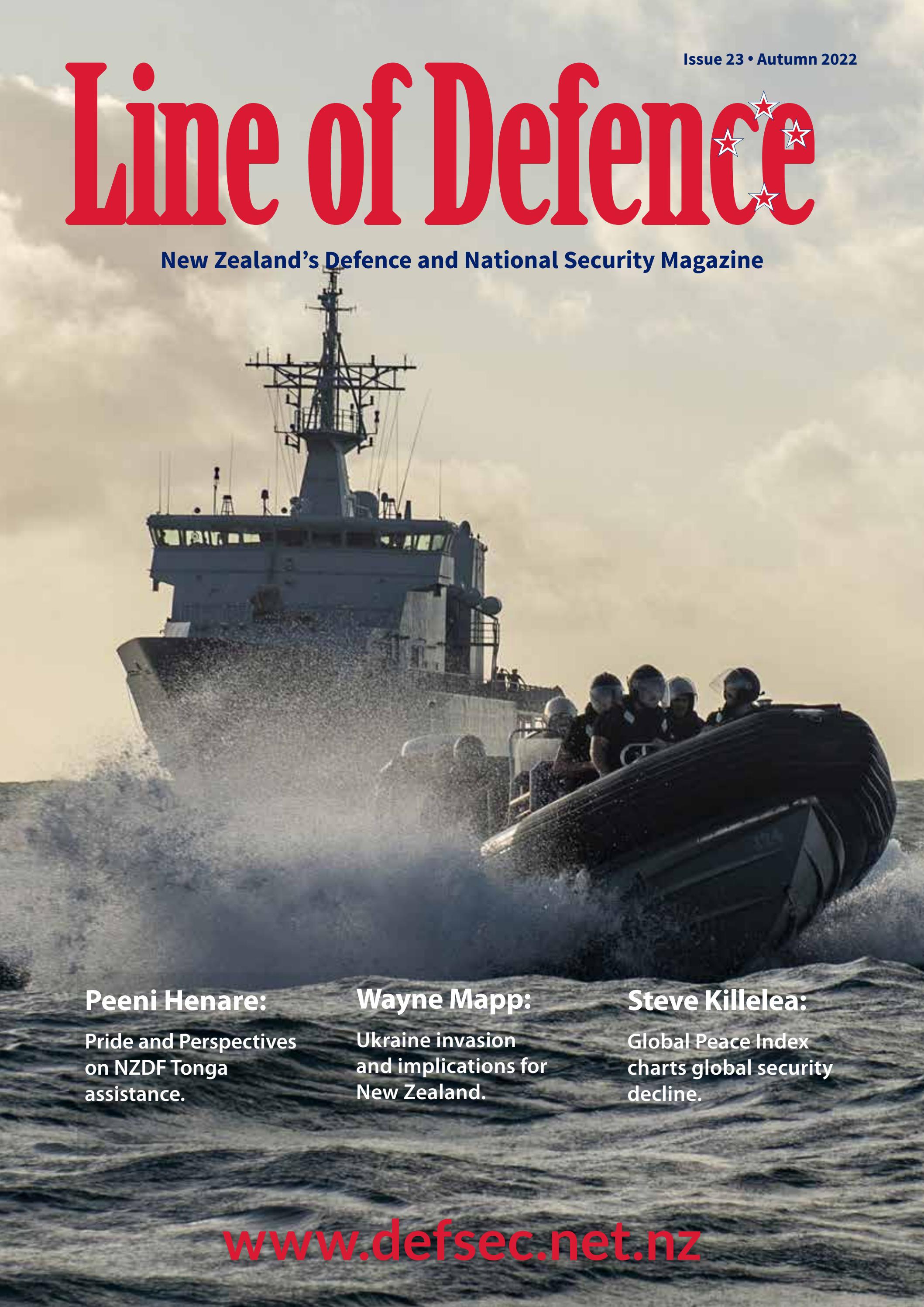Line of Defence Magazine - Autumn (March) 2022 by Defsec New Zealand ...