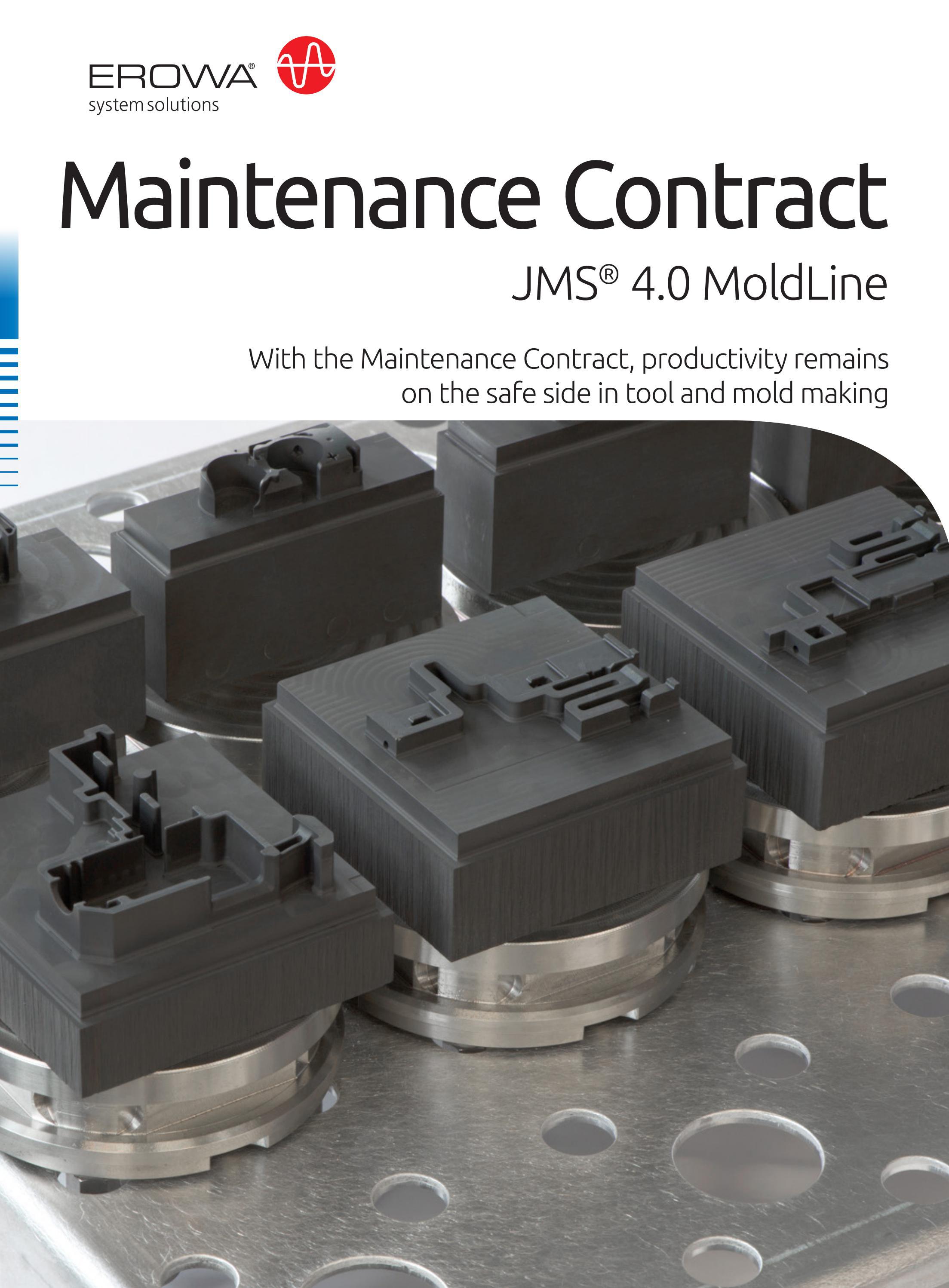 Maintenance Contract JMS® 4.0 MoldLine by EROWA - Issuu