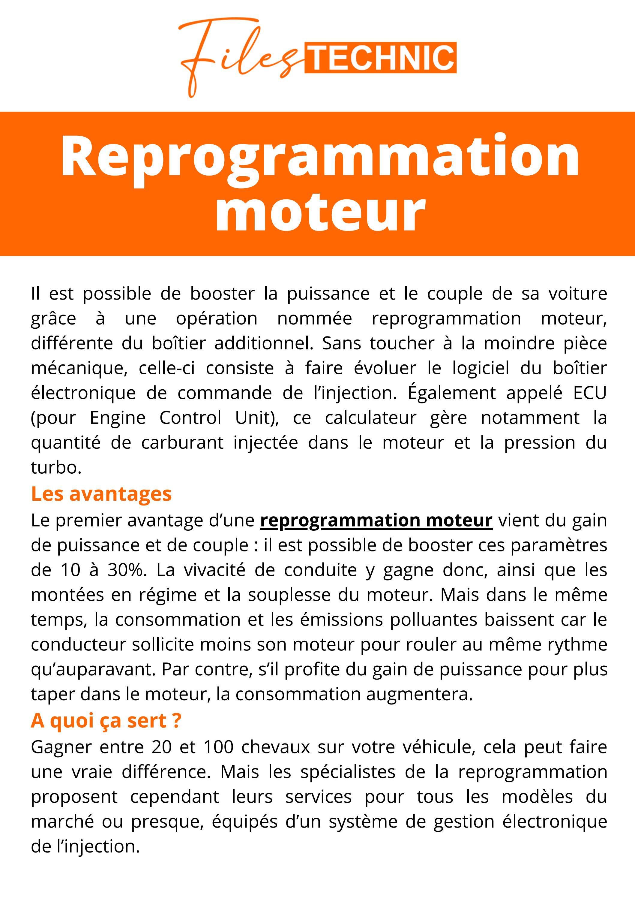 Reprogrammation moteur by Files Technic - Issuu