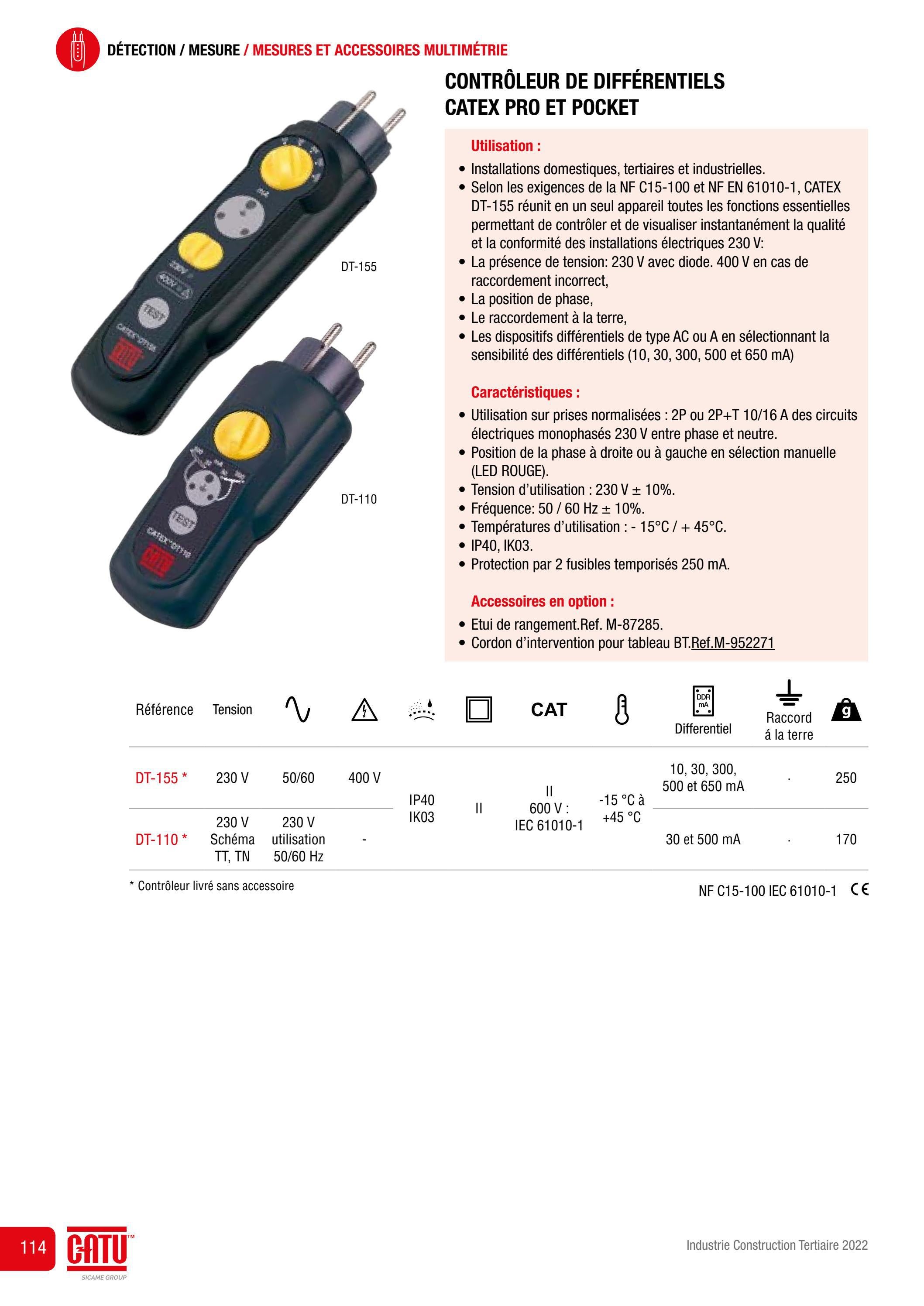 CATU Solutions de sécurité électrique - édition 2022 by Sicame - Issuu