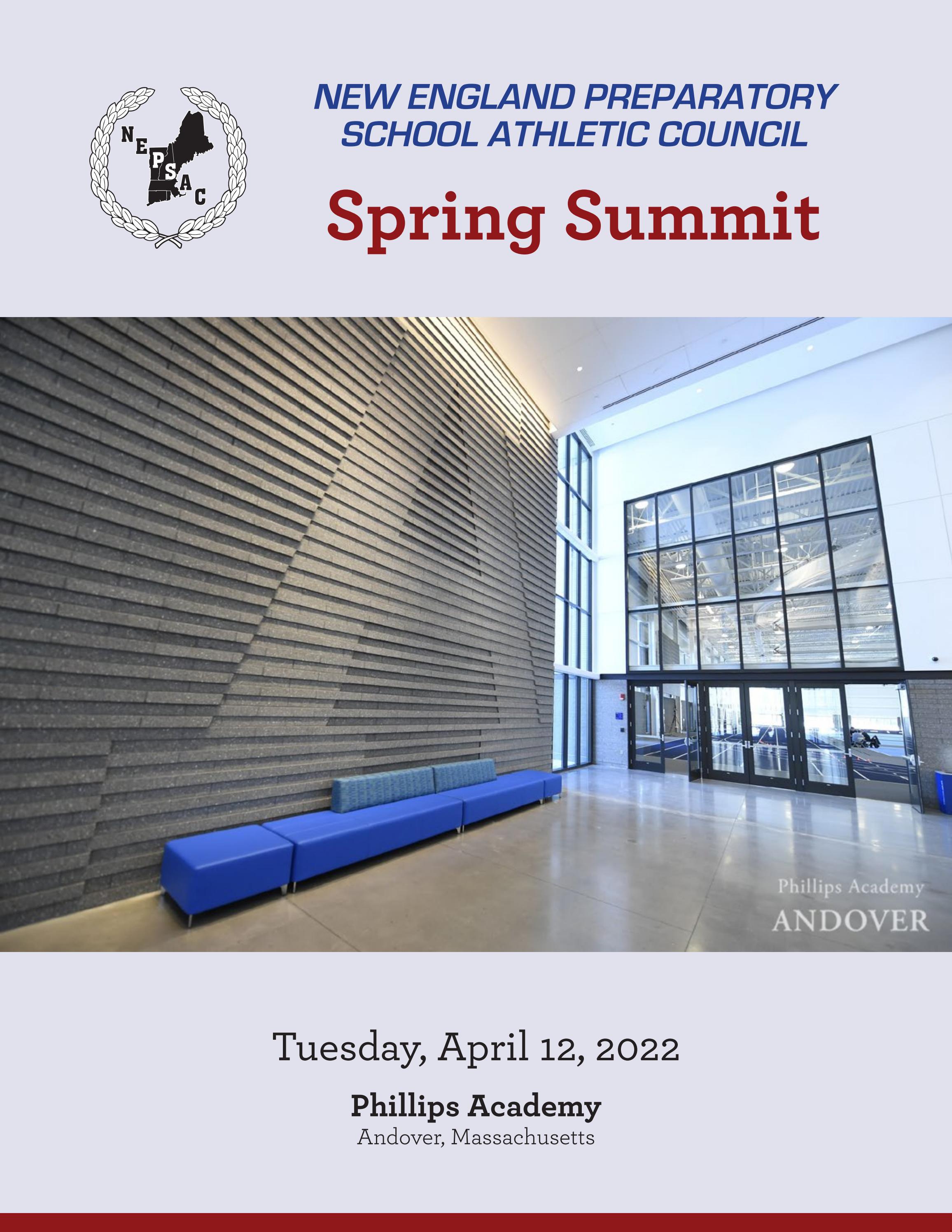 2022 NEPSAC Spring Summit by NEPSAC COMMUNICATIONS - Issuu