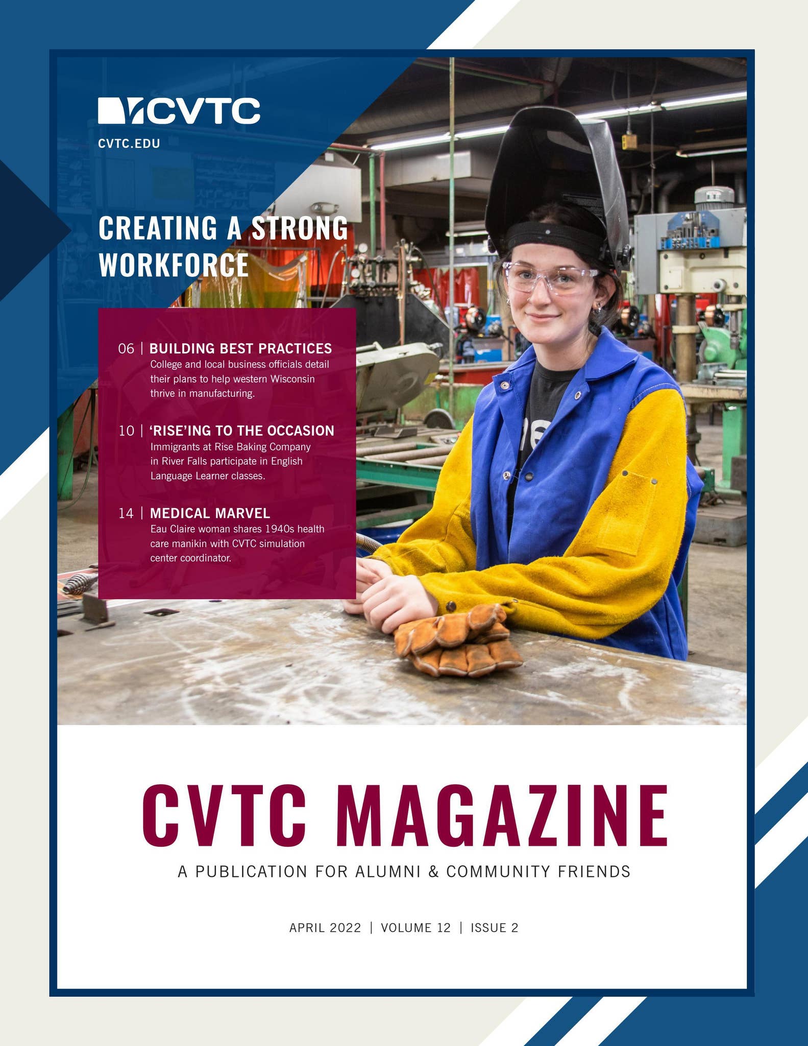 CVTC Magazine: April 2022 by CVTC - Issuu