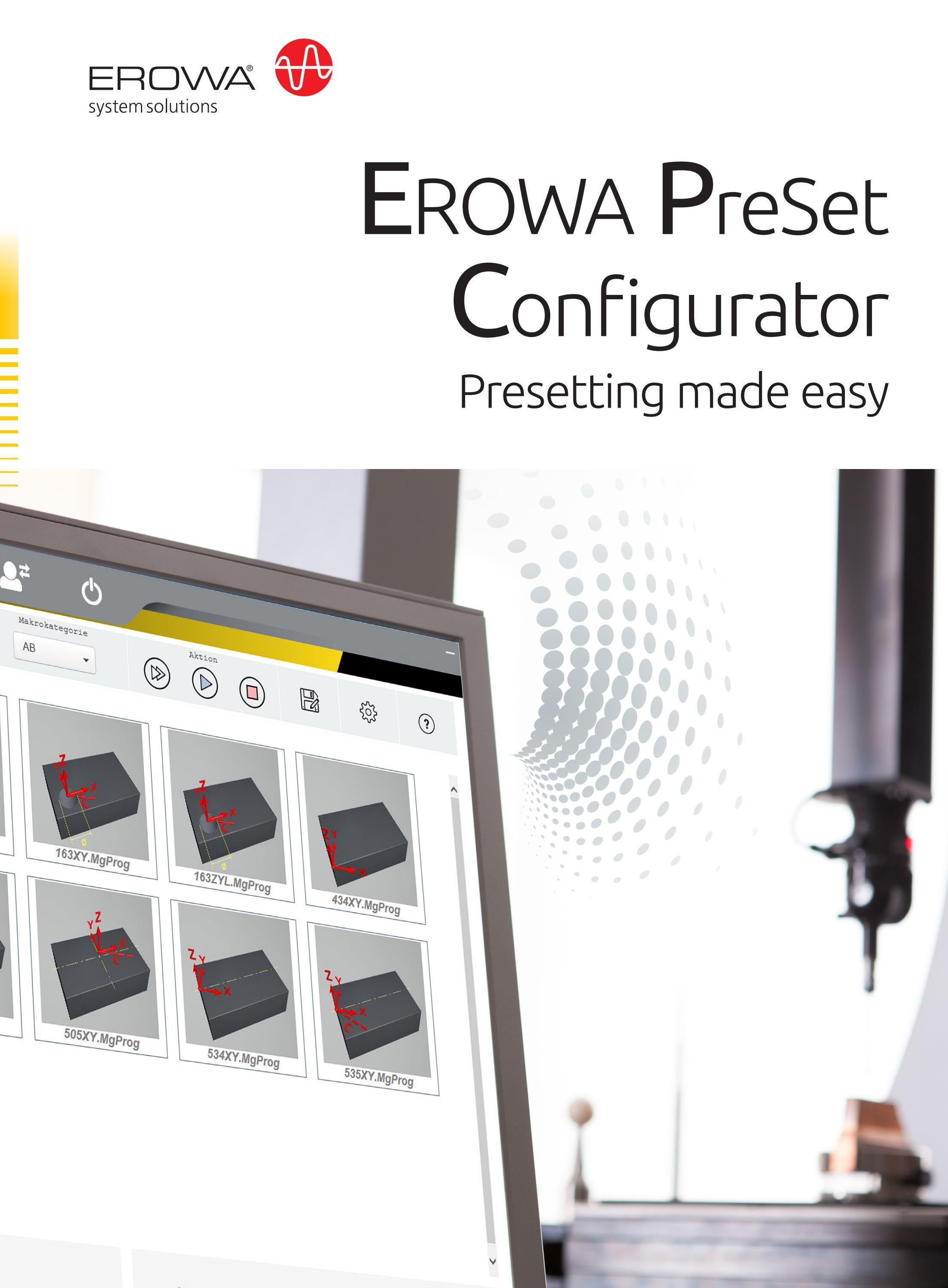 EROWA PreSet Configurator - Presetting made easy by EROWA - Issuu