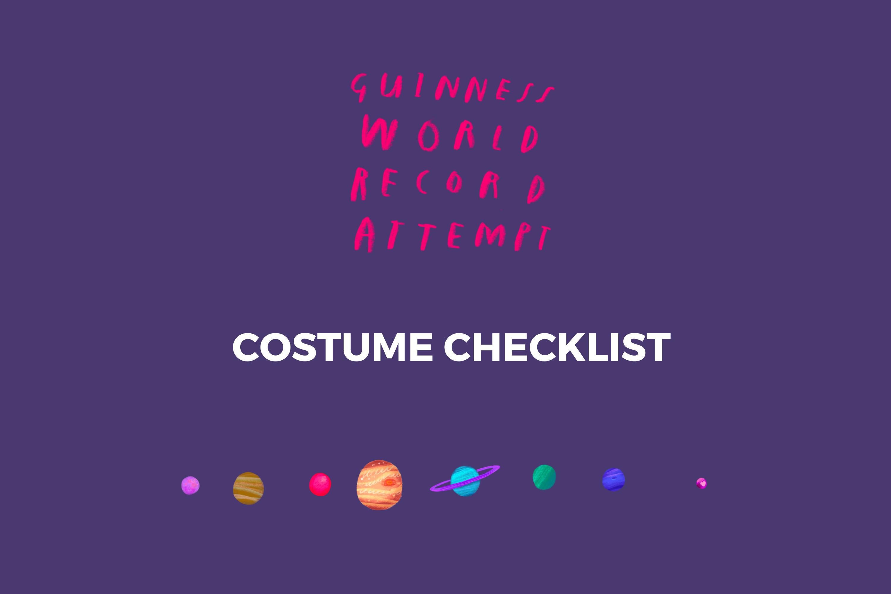 Astronomical Guinness World Record Costume Guide by Nerve Centre - Issuu
