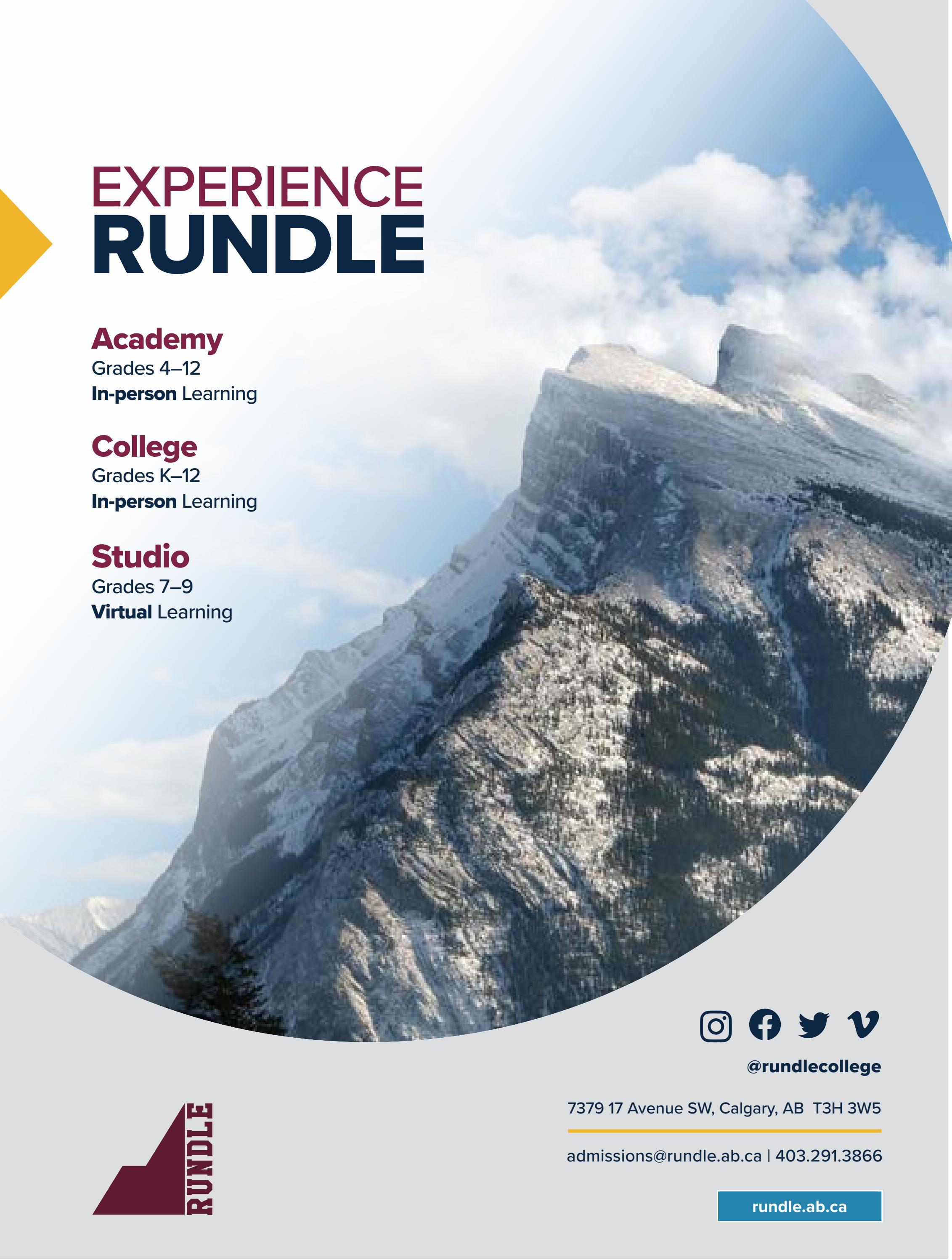Experience Rundle Guide 21-22 by Rundle - Issuu