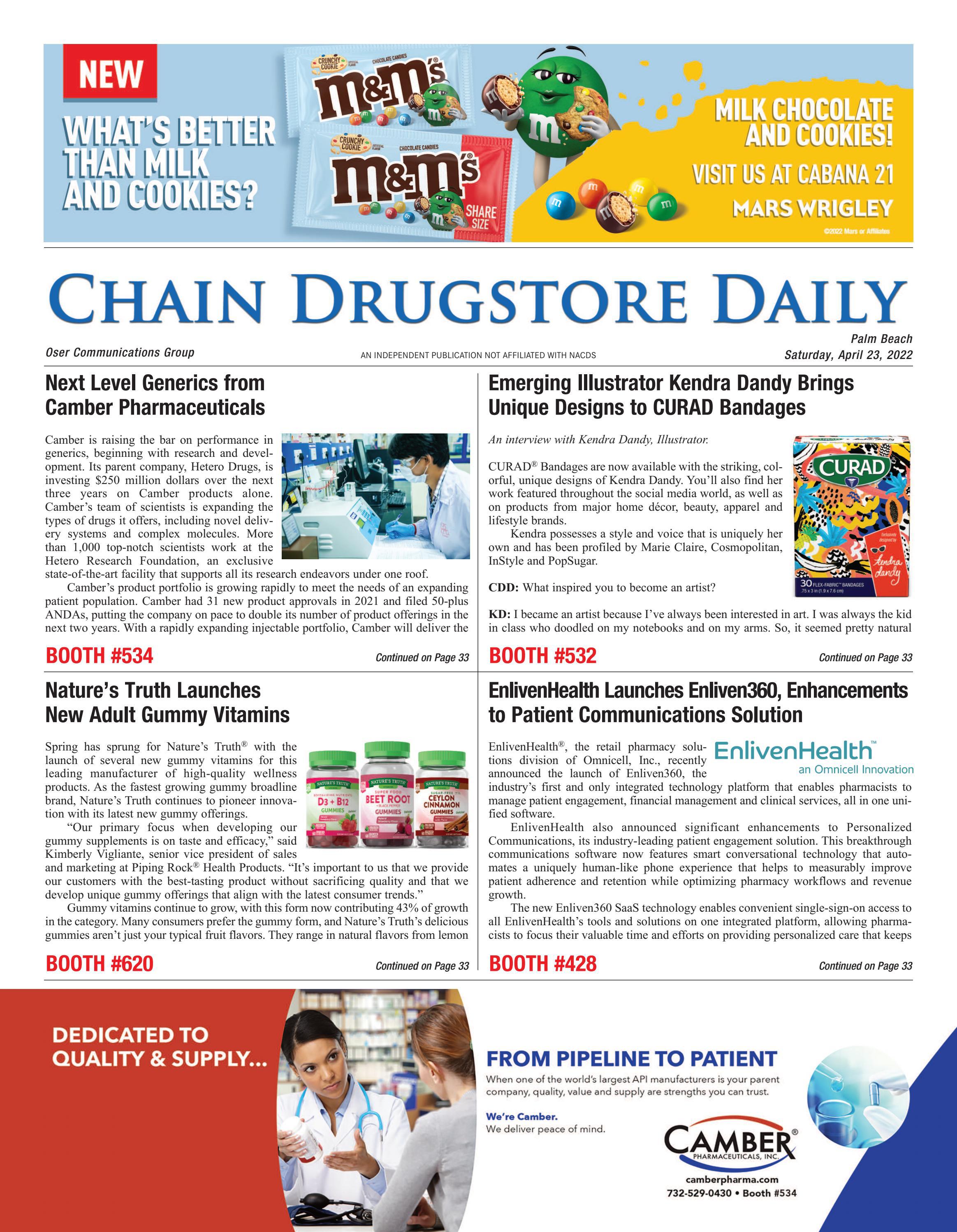 Chain Drugstore Daily @ NACDS AM • April 23, 2022 by ...
