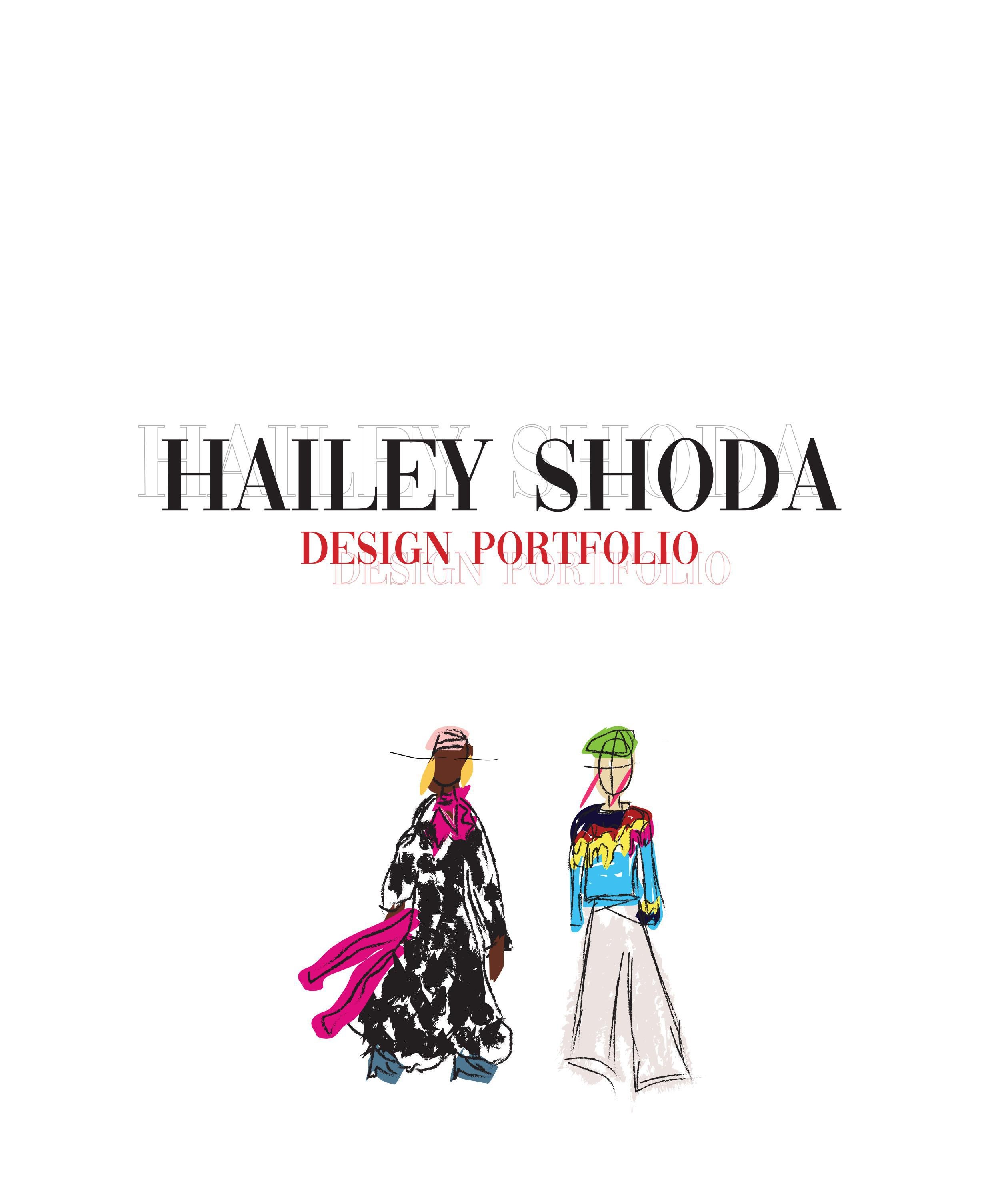 Design Portfolio '22 by Hailey Shoda - Issuu