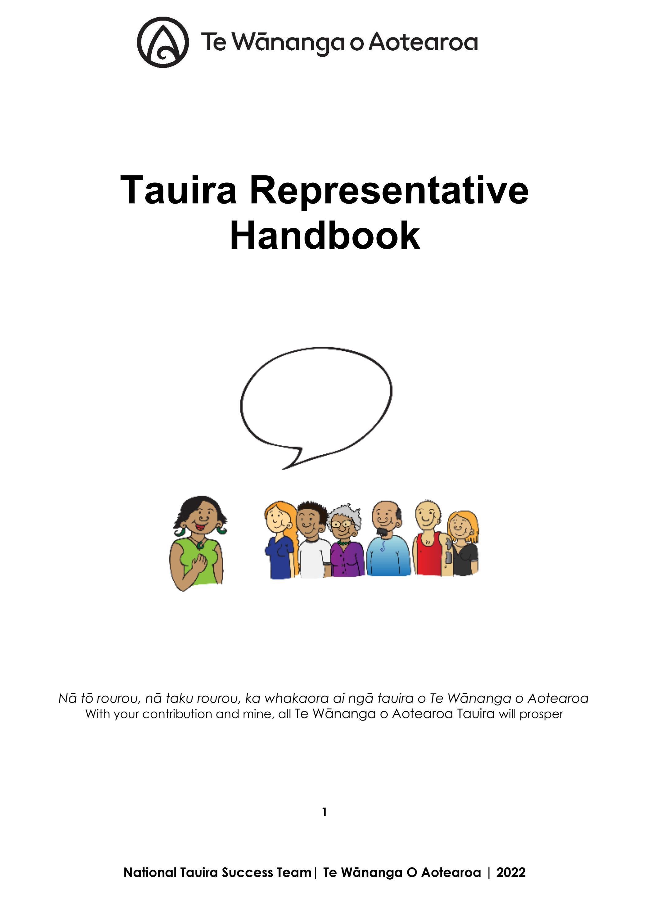 Tauira Representative Handbook by Te Wananga o Aotearoa - Issuu