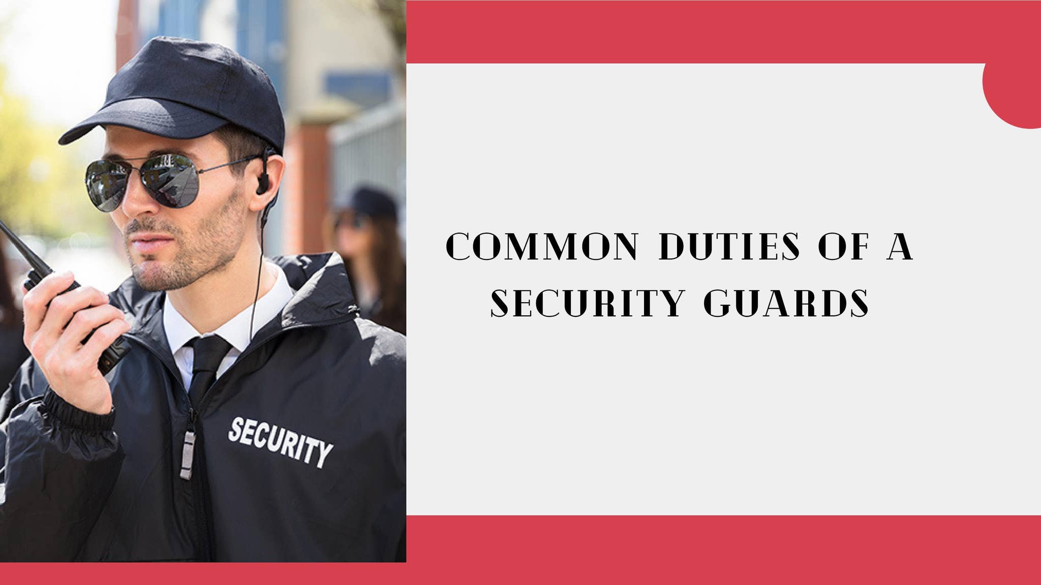 Common Duties of a security guards by citiguardsecurity - Issuu