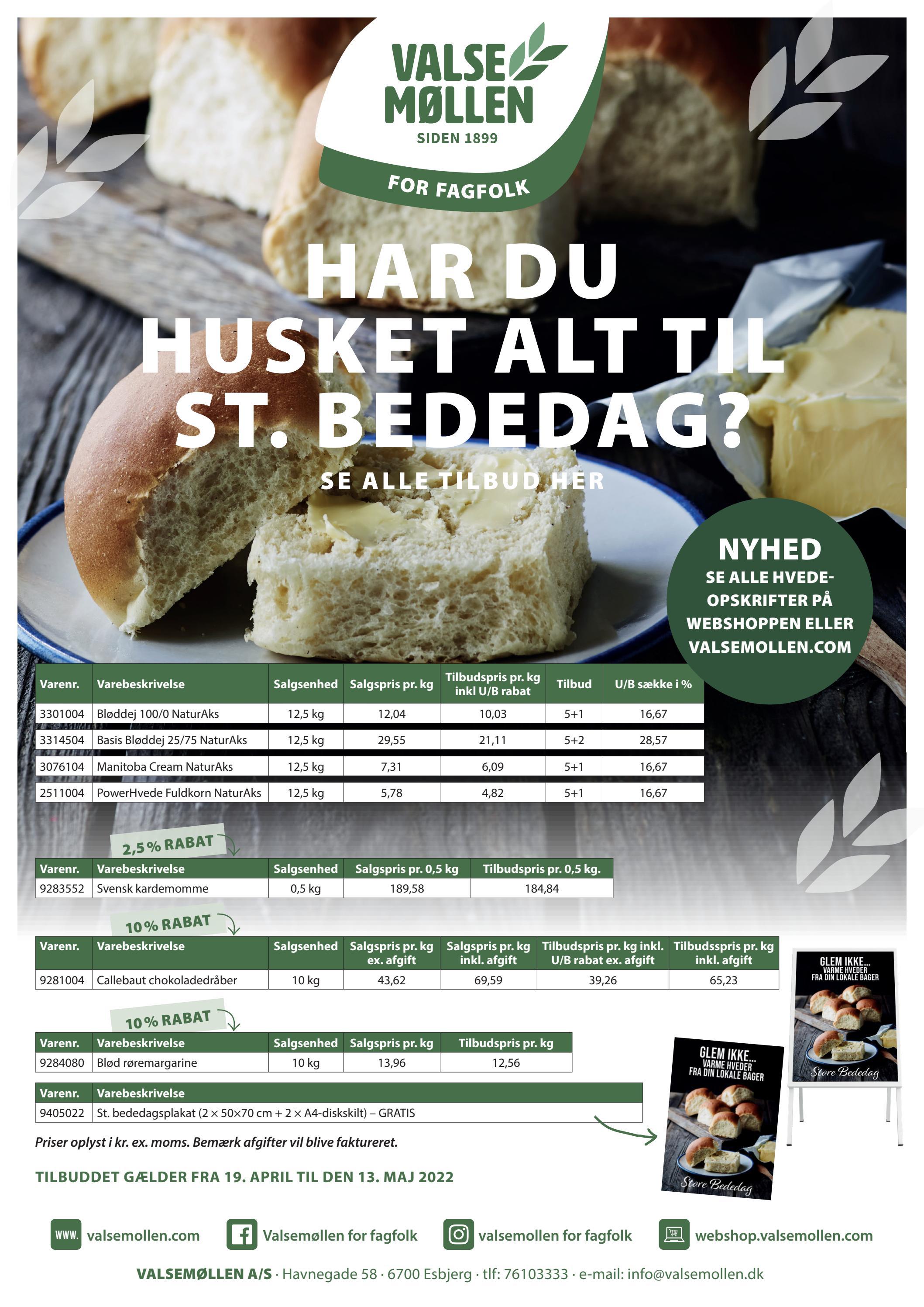 St. bededagstilbud by valsemollen - Issuu