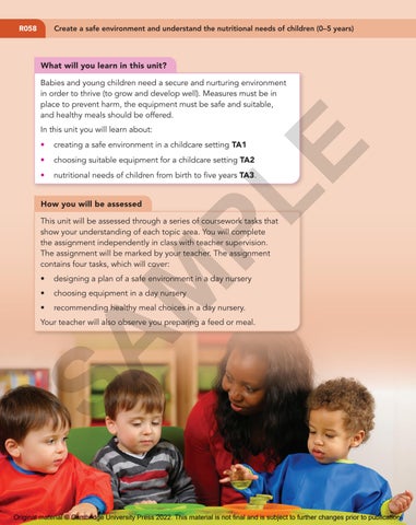 Cambridge National in Child Development by Cambridge International ...