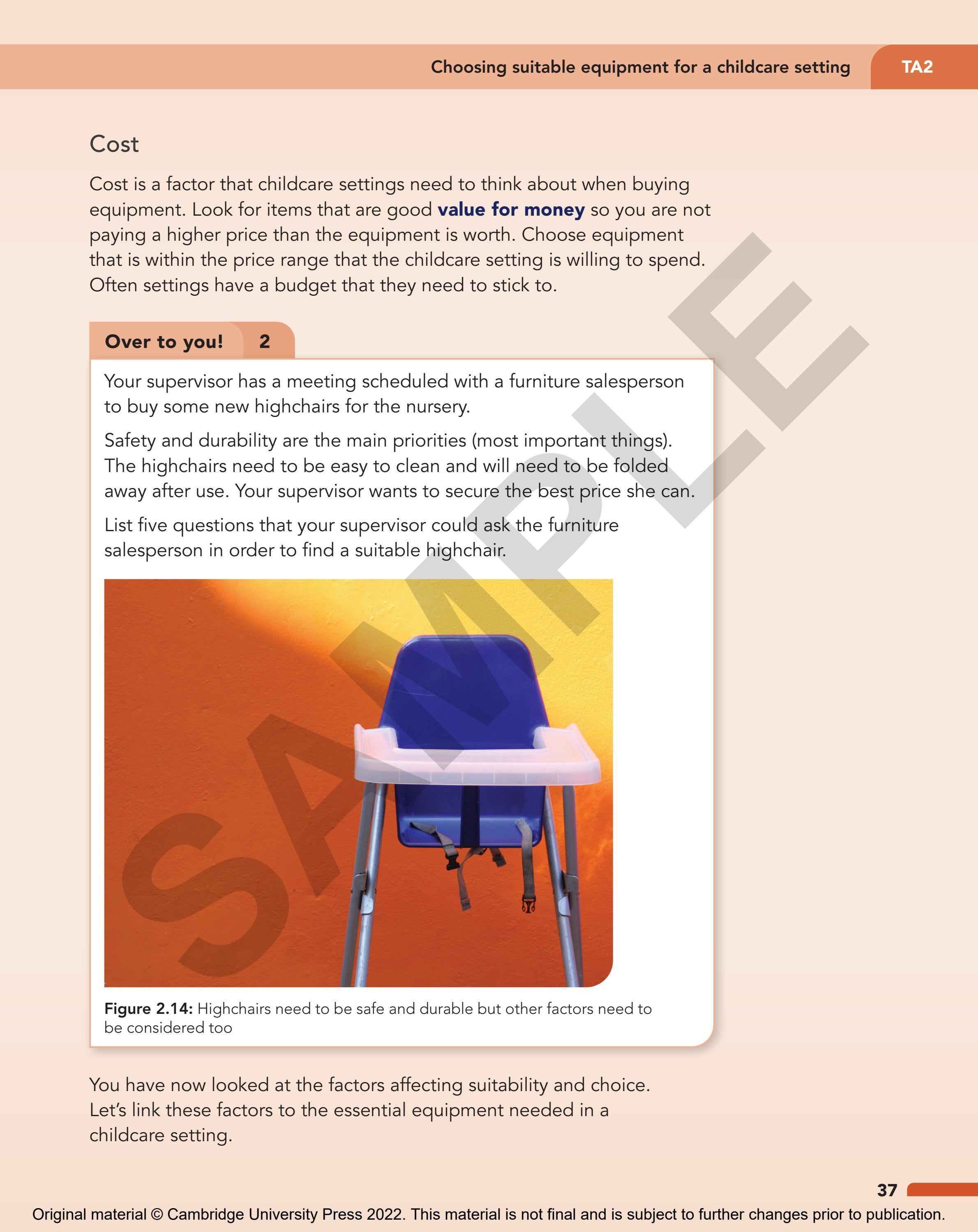 Cambridge National in Child Development by Cambridge International ...