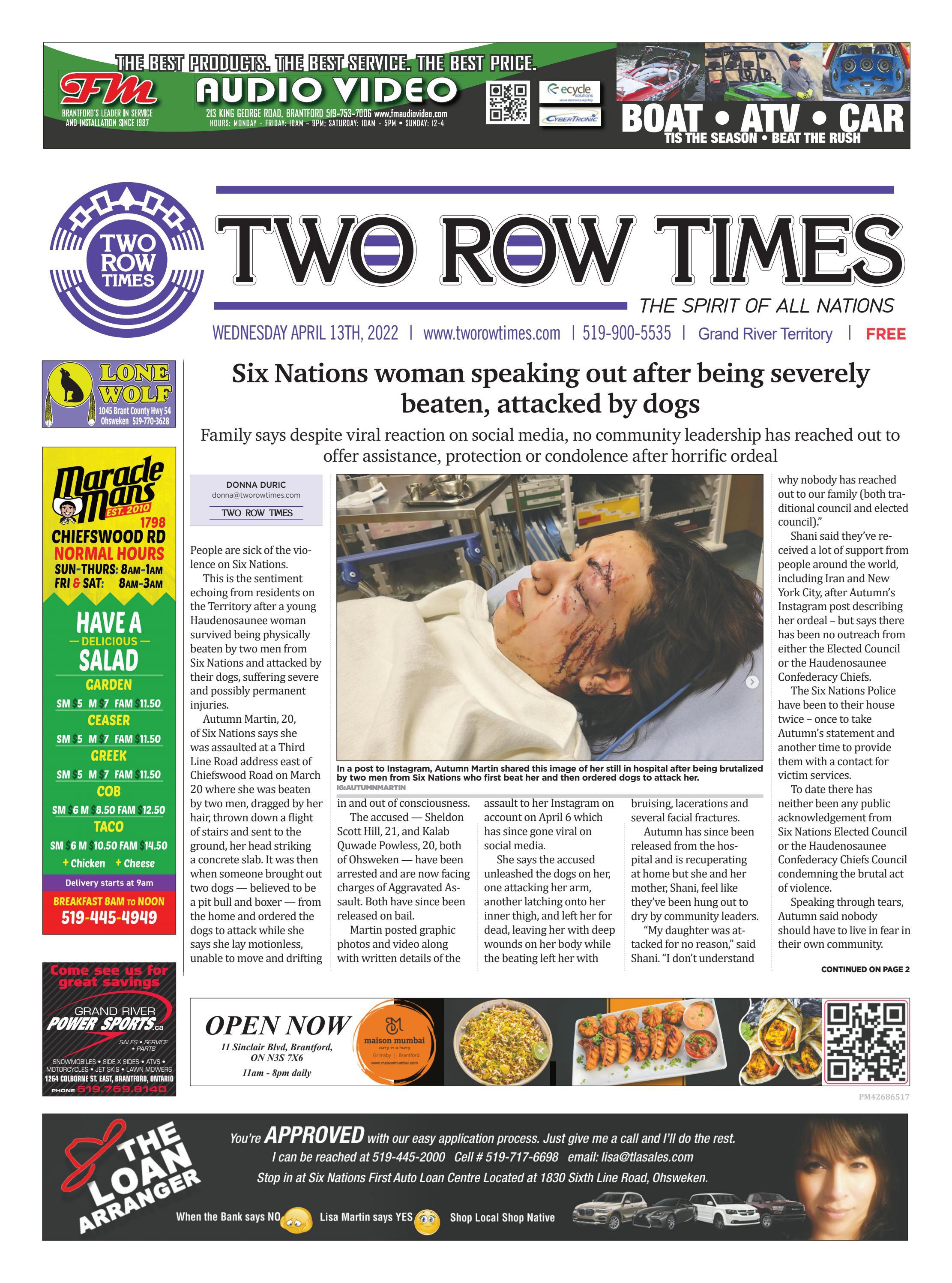 Two Row Times, April 13, 202 by Two Row Times - Issuu