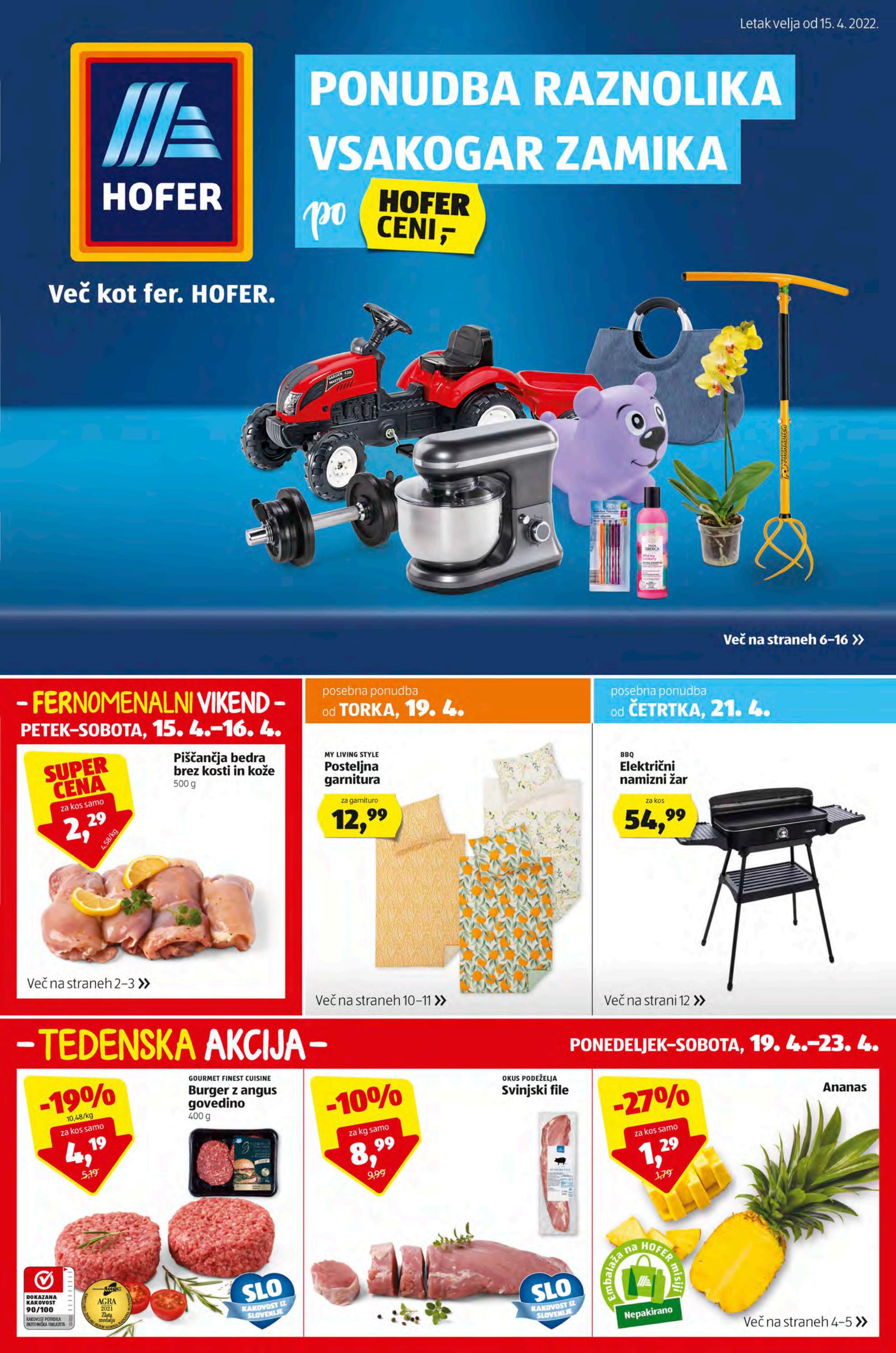 Hofer katalog by Vsikatalogi.si - Issuu