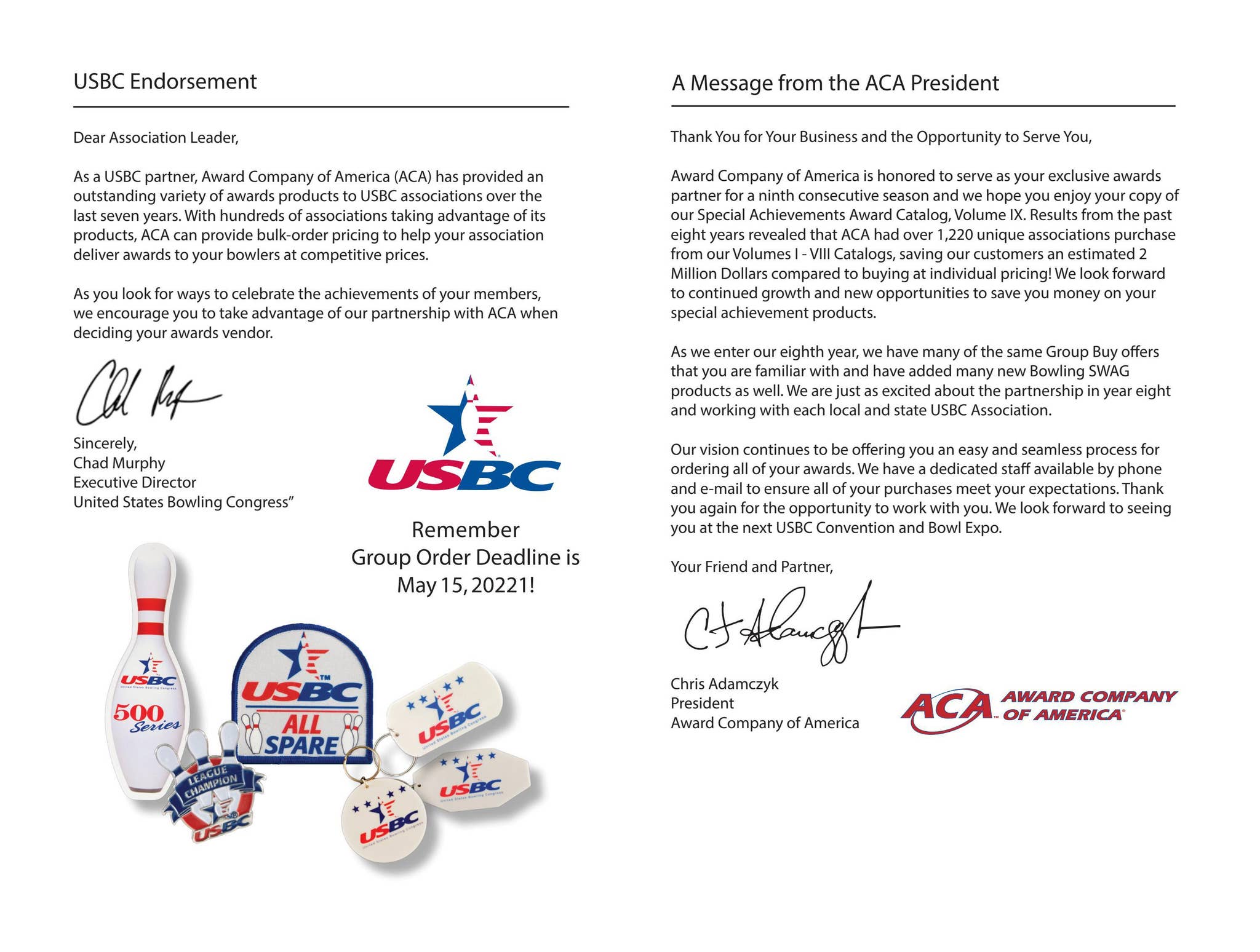 2022 Award Company and USBC Special Achievement Awards: Volume 9 by ...