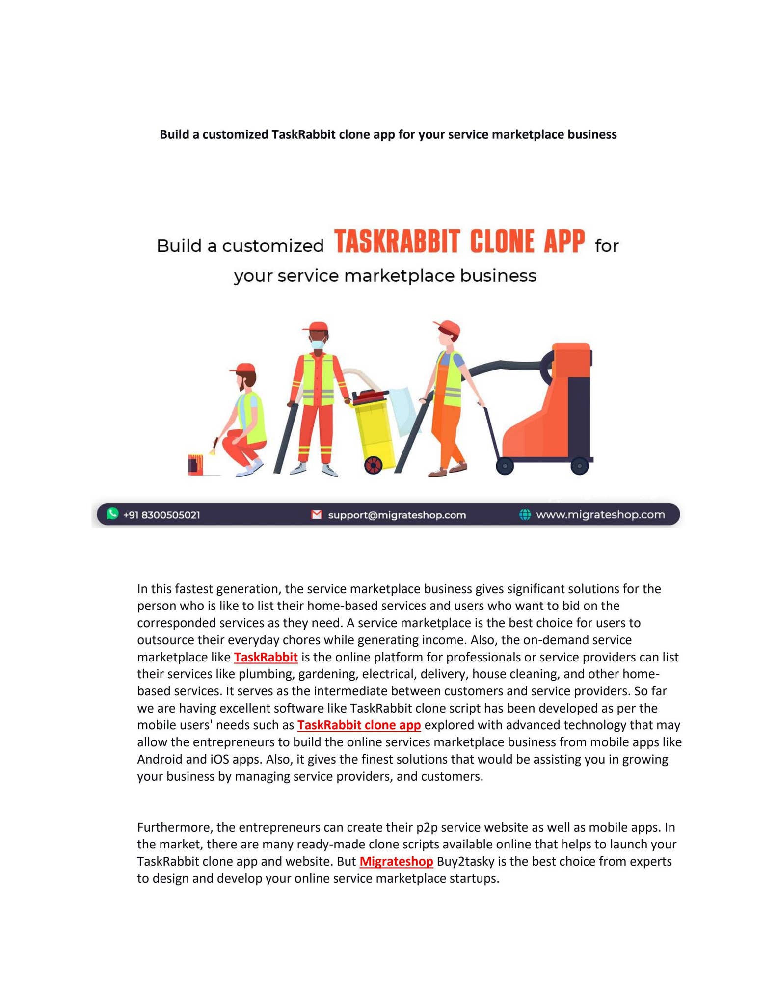 TaskRabbit Clone App by sarah krish - Issuu