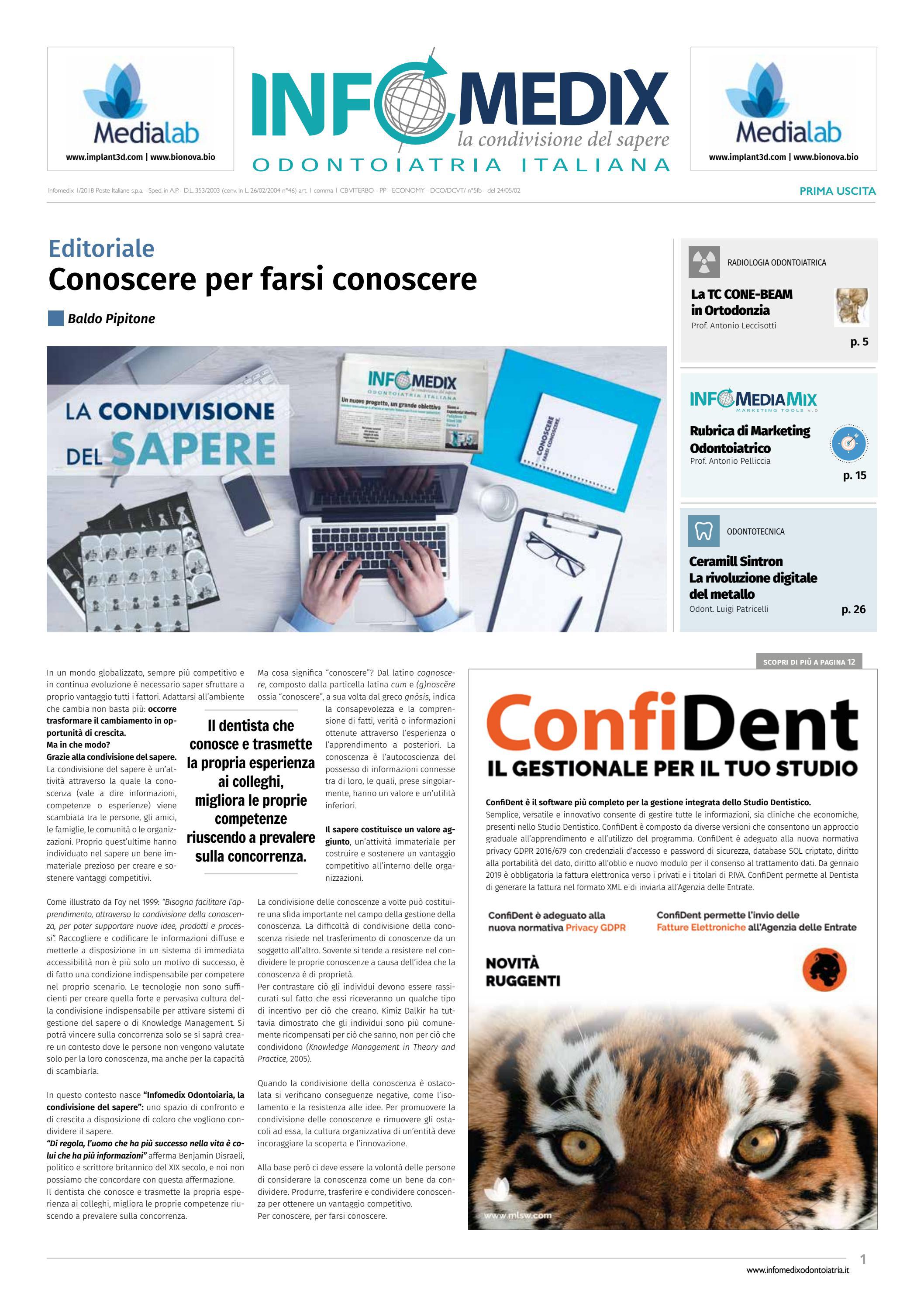 Infomedix Odontoiatria Italiana 1/2018 by Infodent srl - Issuu