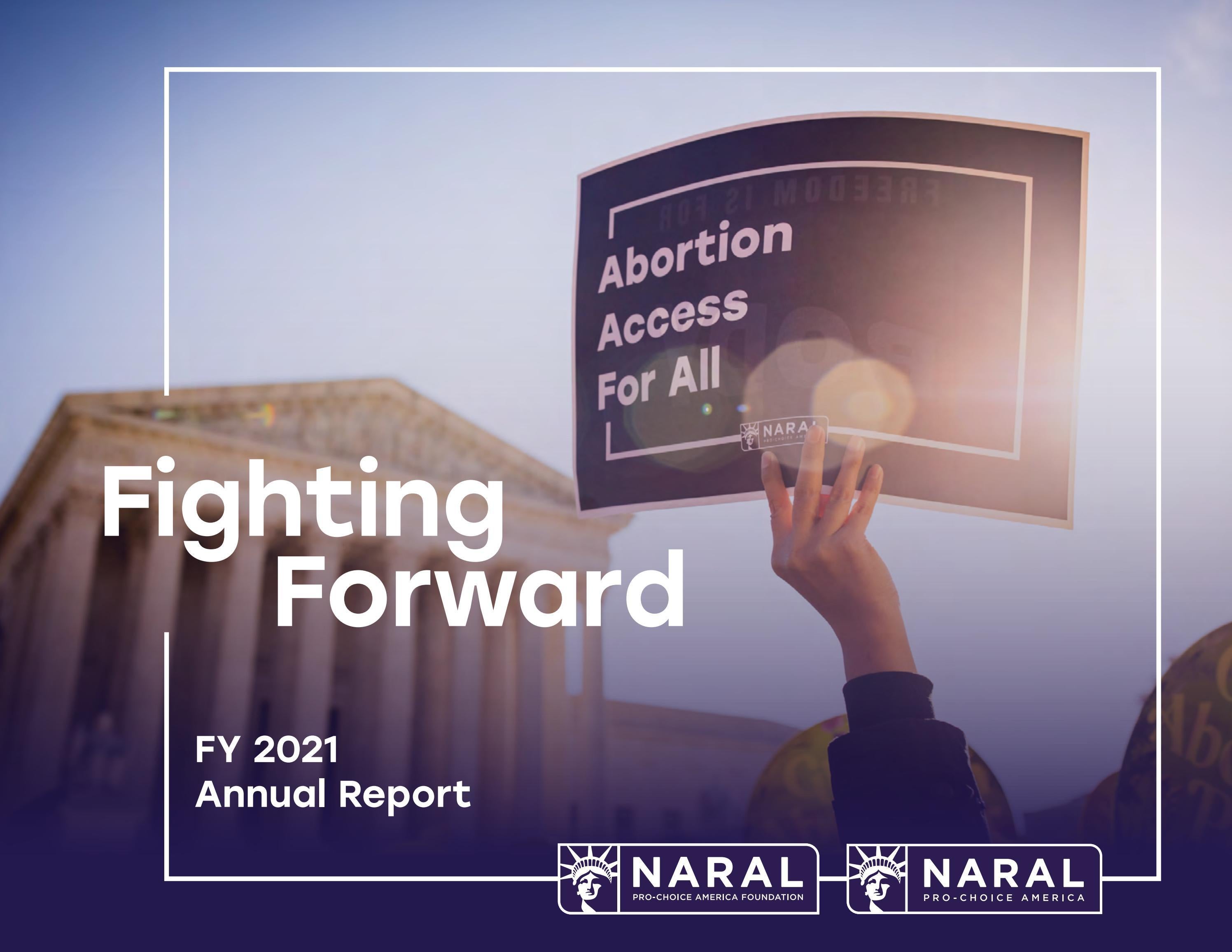 Fighting Foward by NARAL Pro-Choice America - Issuu