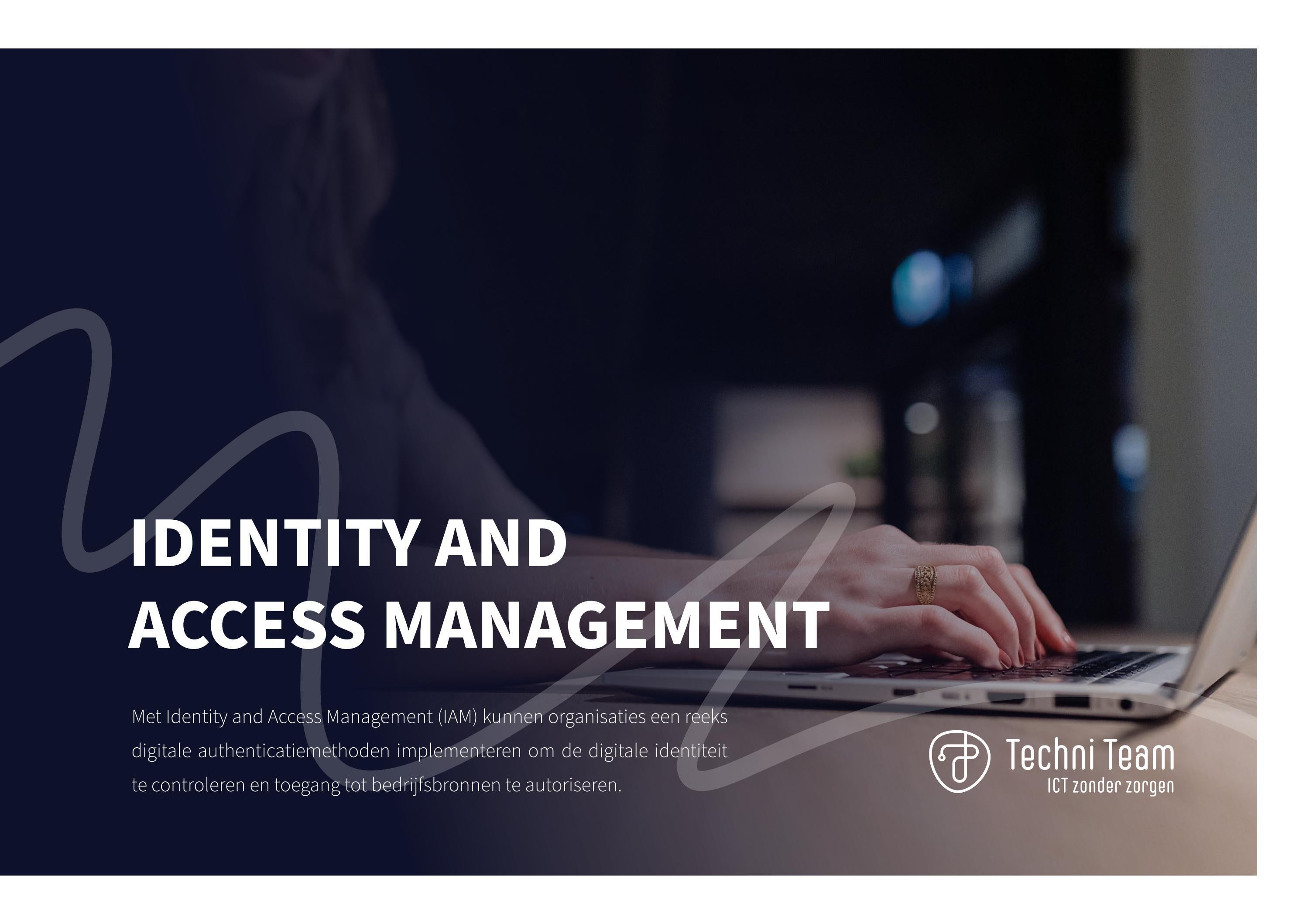 Identity and Access Management - Brochure - Techni Team ICT by Techni Team ICT - Issuu
