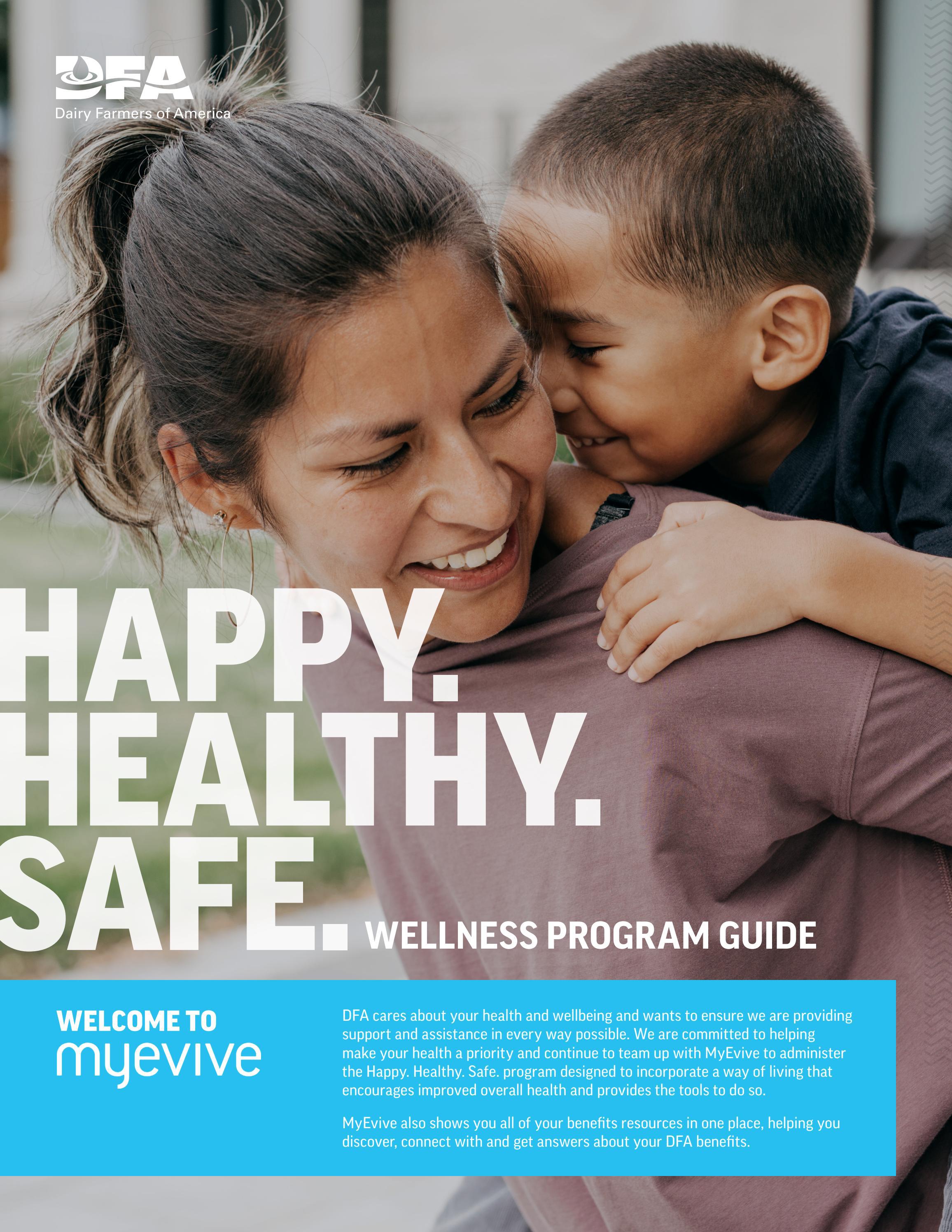 Happy. Healthy. Safe. Wellness Program Guide by Dairy Farmers of ...