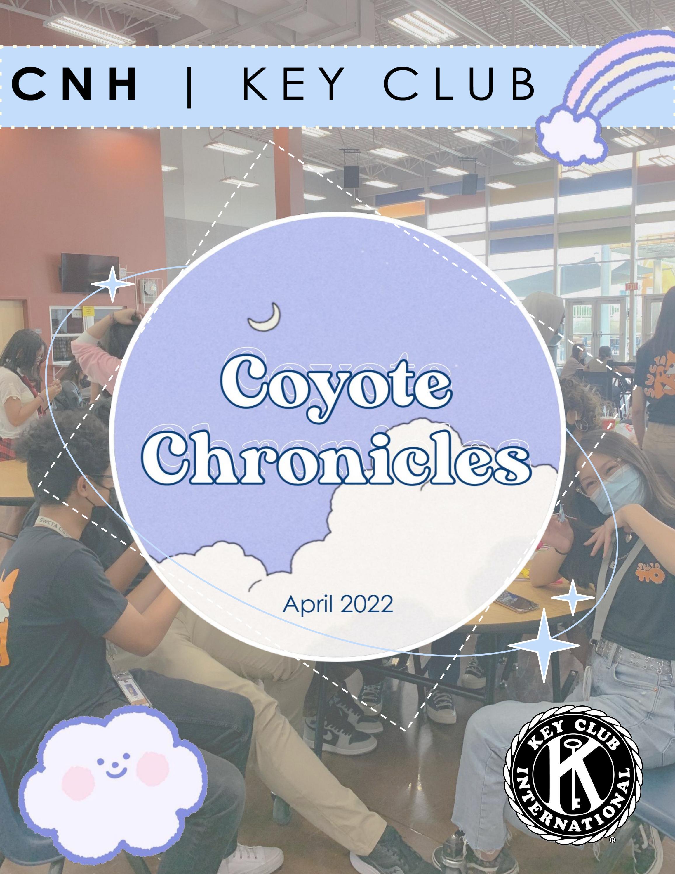 SWCTA Key Club | April Newsletter [A.A.] by Southwest CTA Key Club (A.A ...