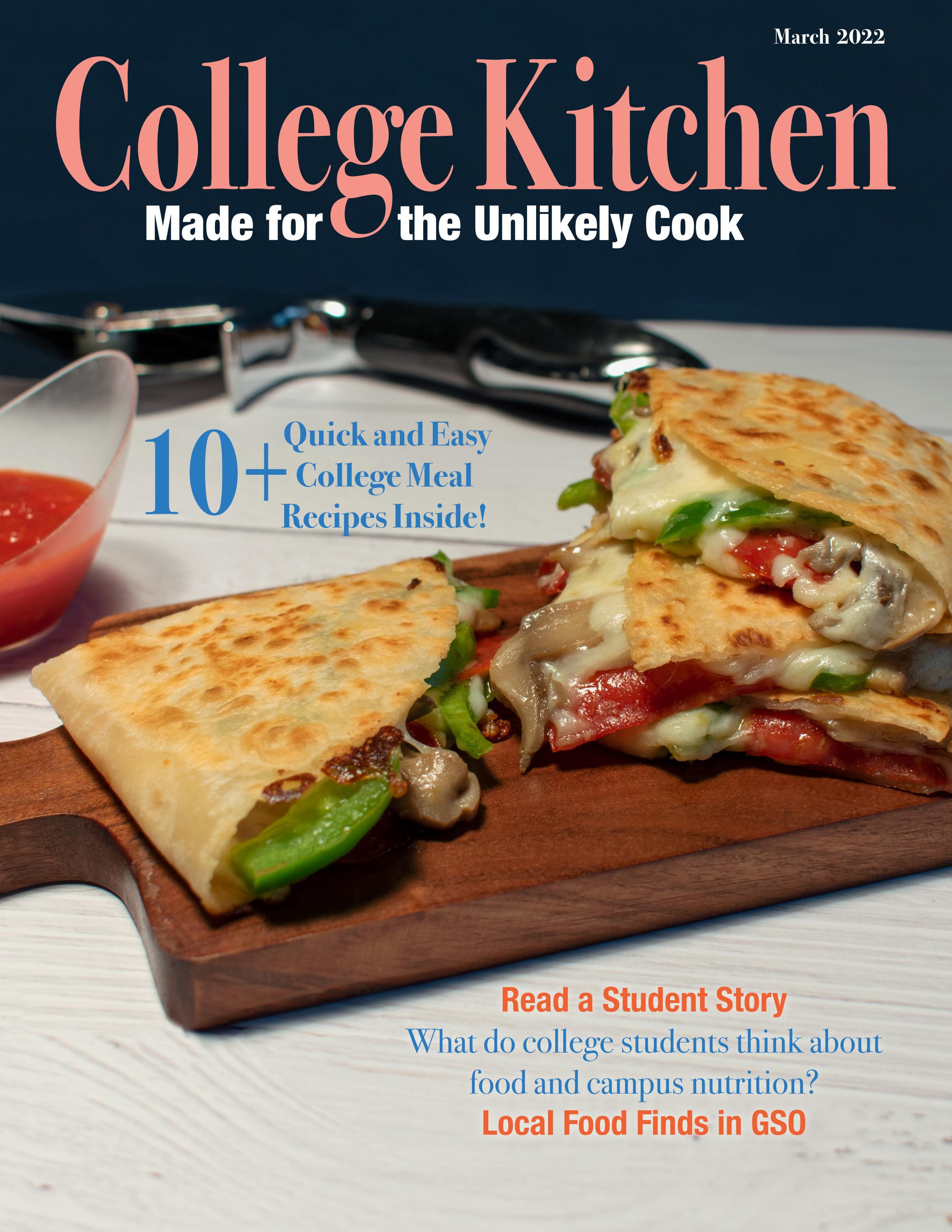 College Kitchen by Morgan Gustafson - Issuu