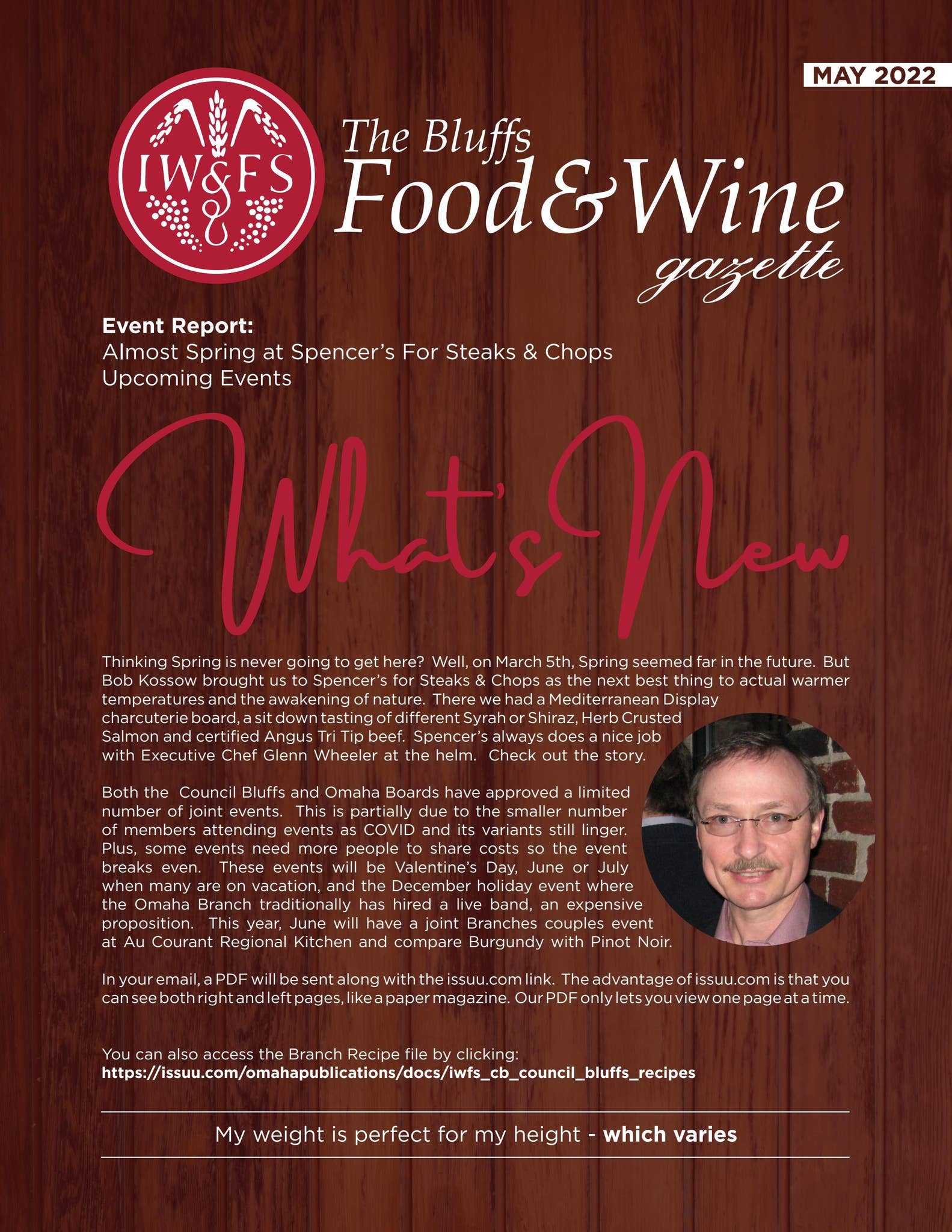The Bluffs Food & Wine Gazette - May 2022 by Omaha Magazine - Issuu