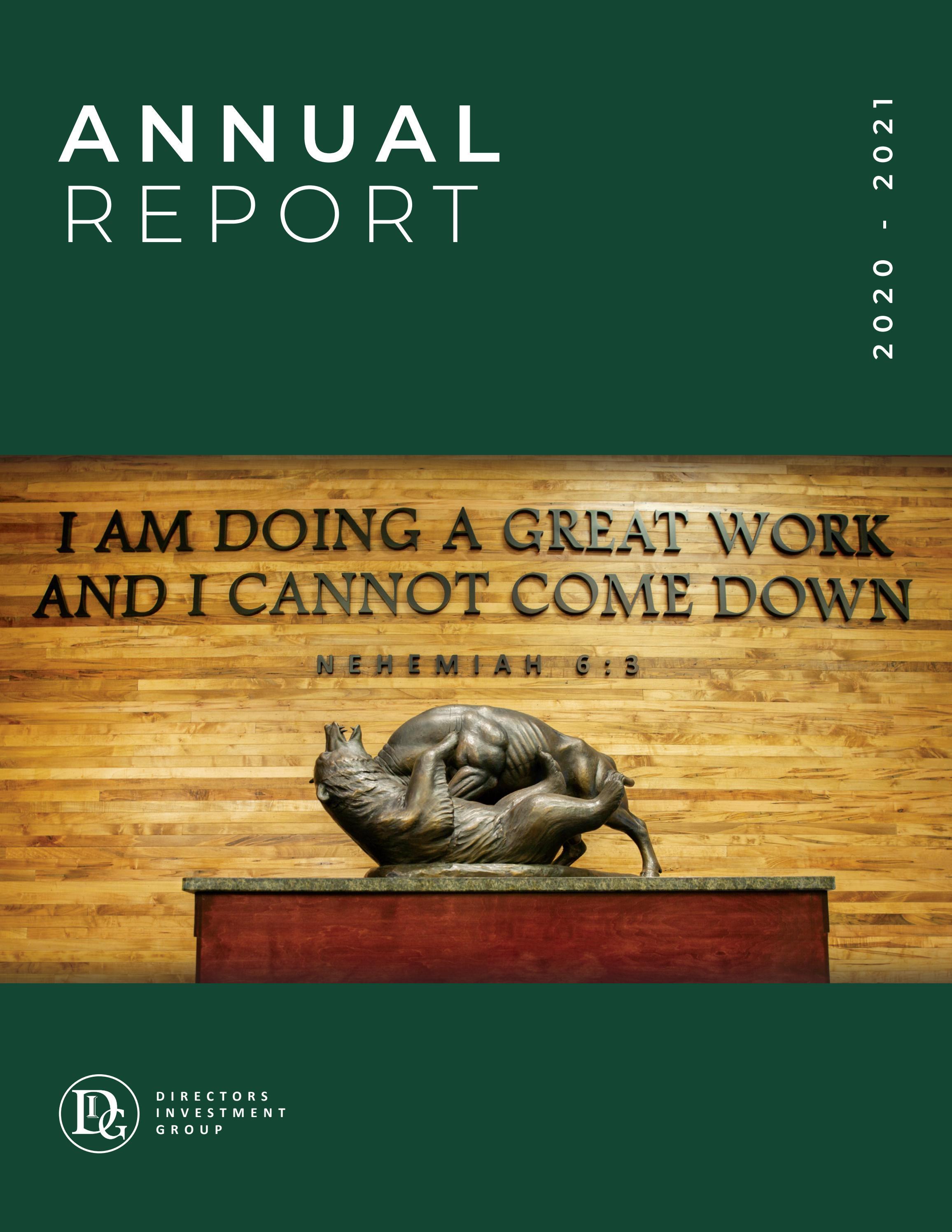 DIG Annual Report 2021 by FDLIC - Issuu