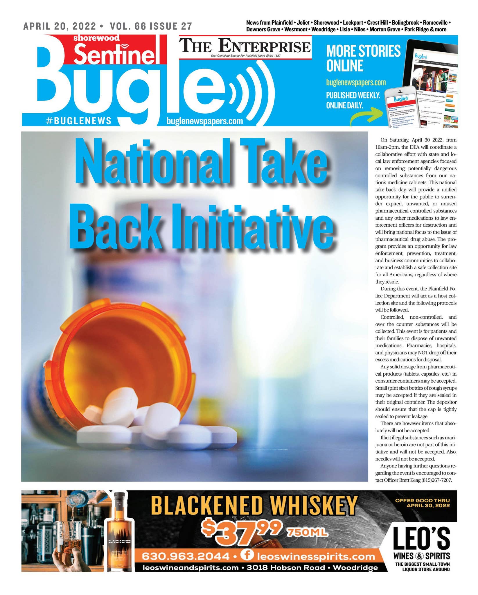 Bugle Newspapers 4-21-22 by Bugle, Sentinel & Enterprise Newspapers - Issuu