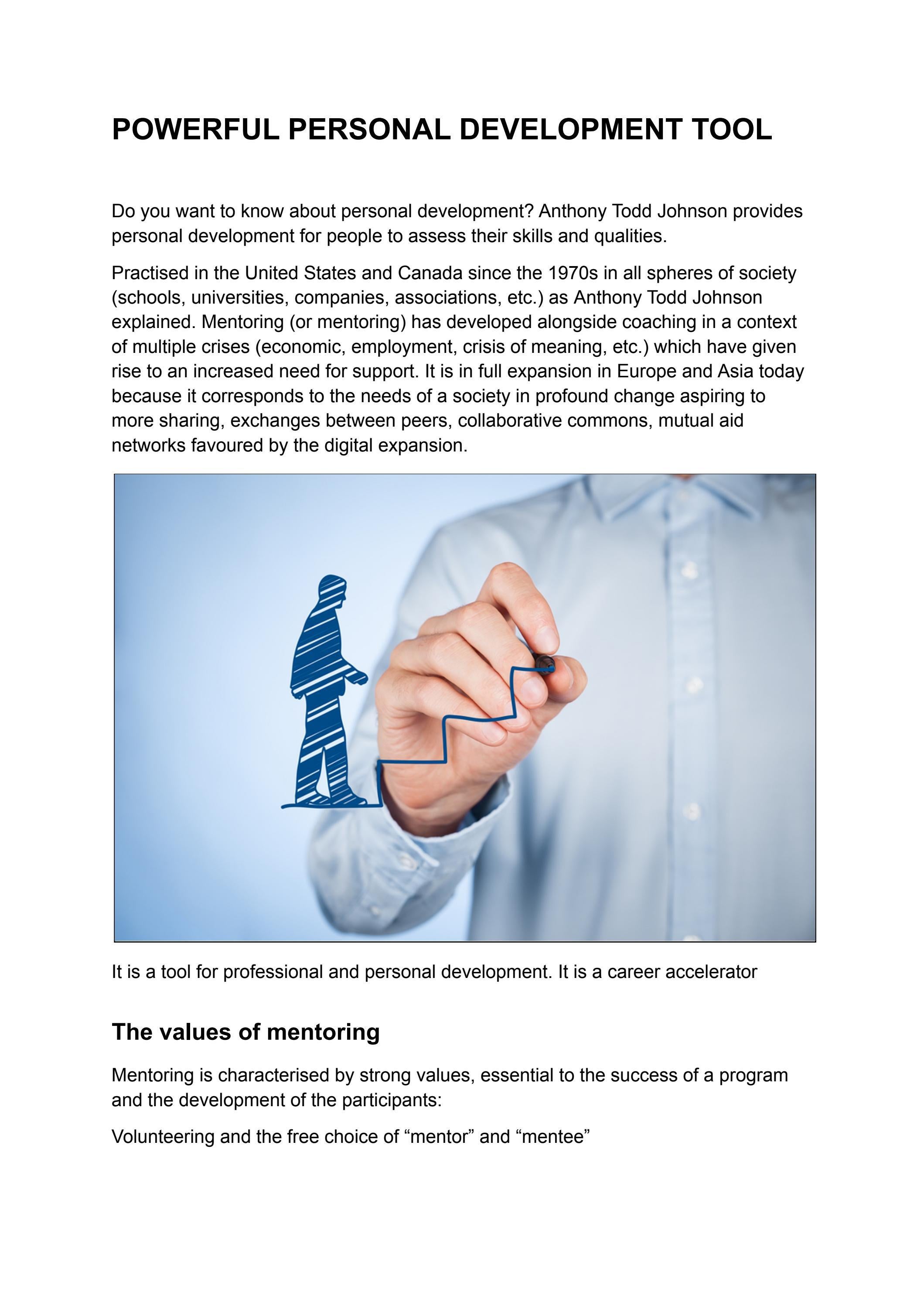 Powerful Personal Development Tool by Anthony Todd Johnson - Issuu