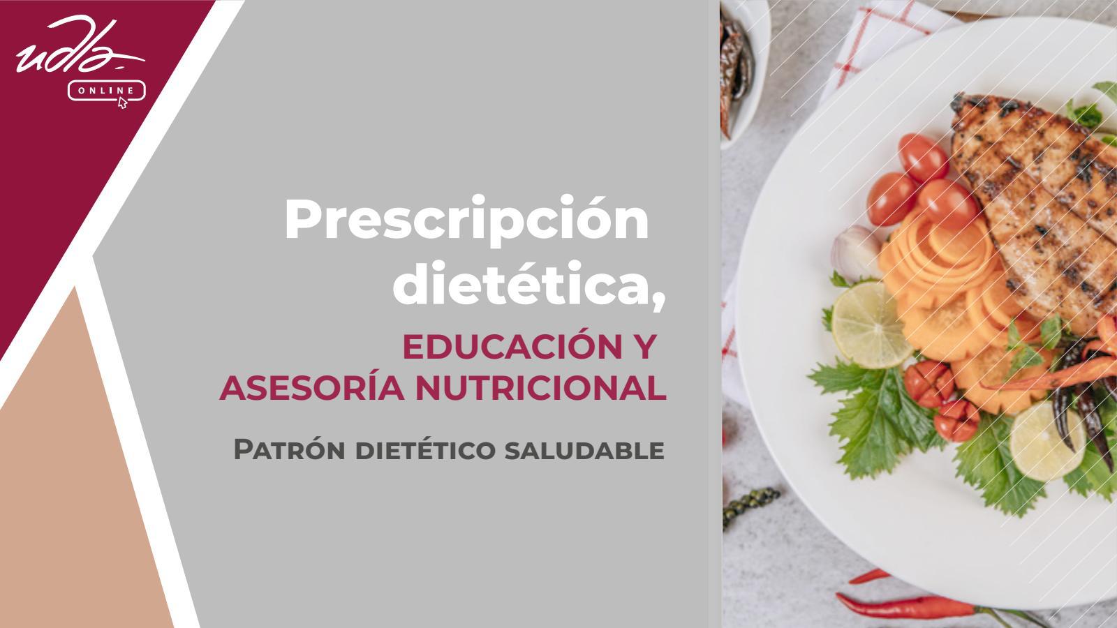 Patrón dietético saludable by Universidad de Las Américas - Issuu