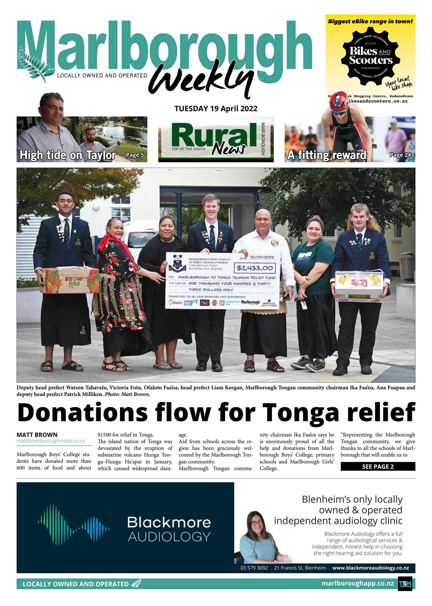 Marlborough Weekly - 19 April 2022 by TSM Marlborough - Issuu