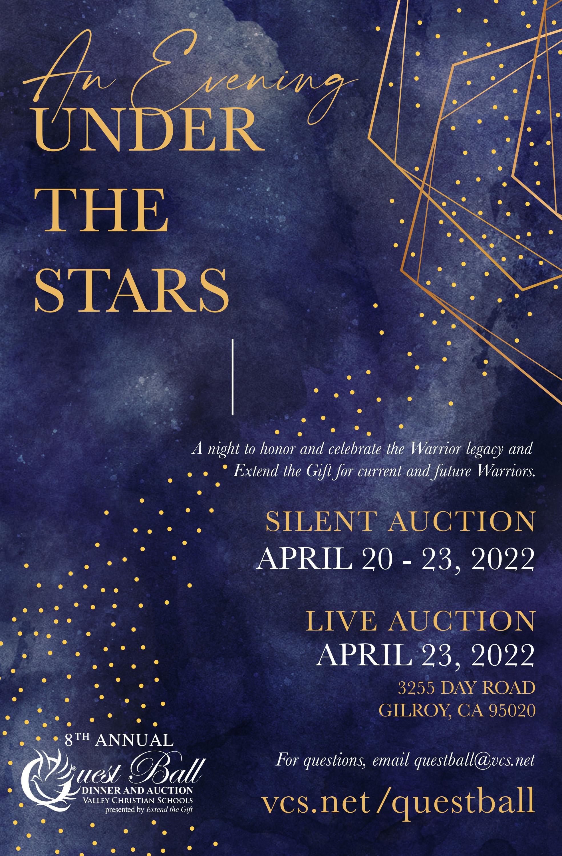 Quest Ball 2022 Program by Valley Christian Schools - Issuu