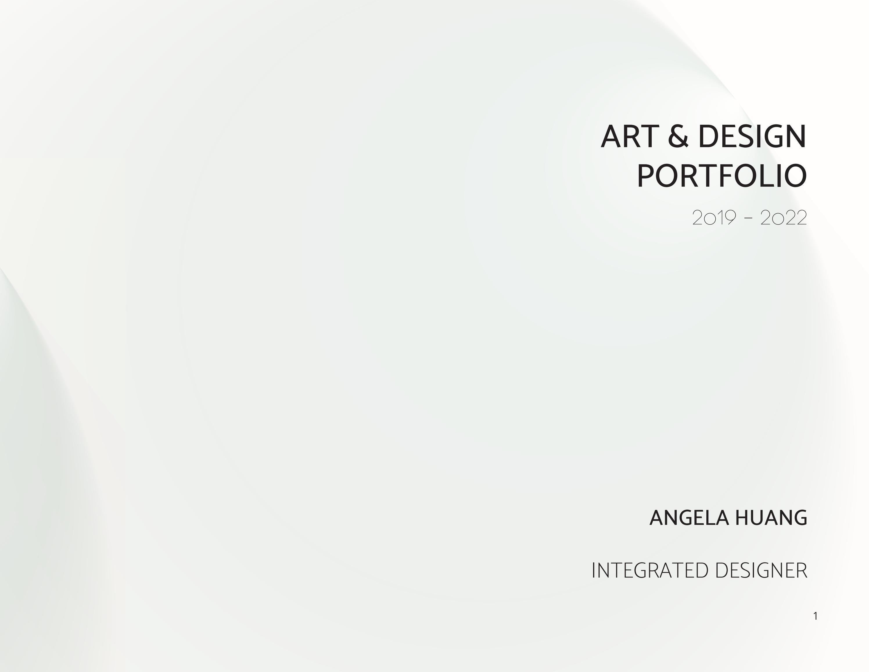 Angela Huang Design Portfolio by iangelahuang - Issuu