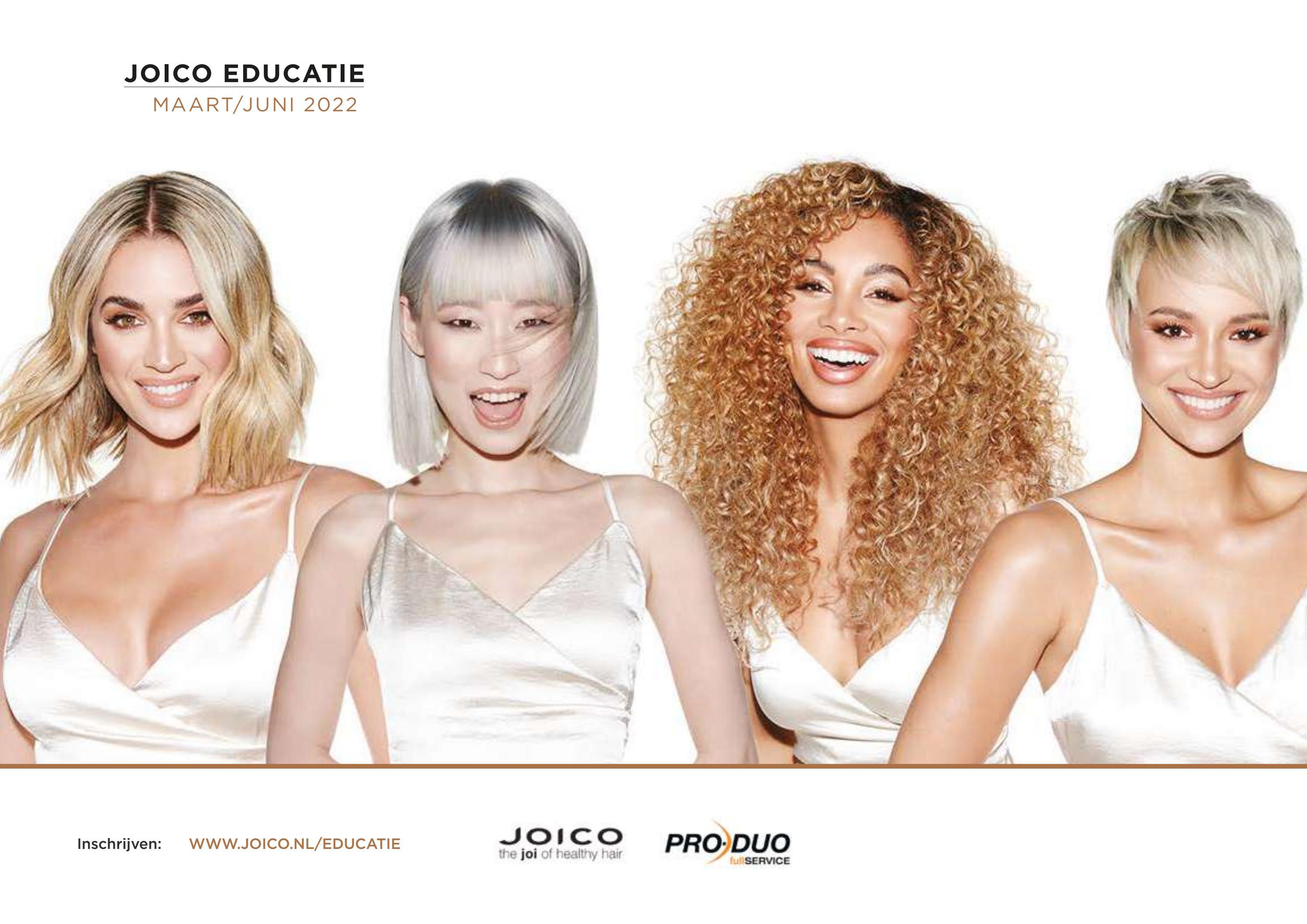 Joico Education Brochure 2021 by Sally Europe - Issuu