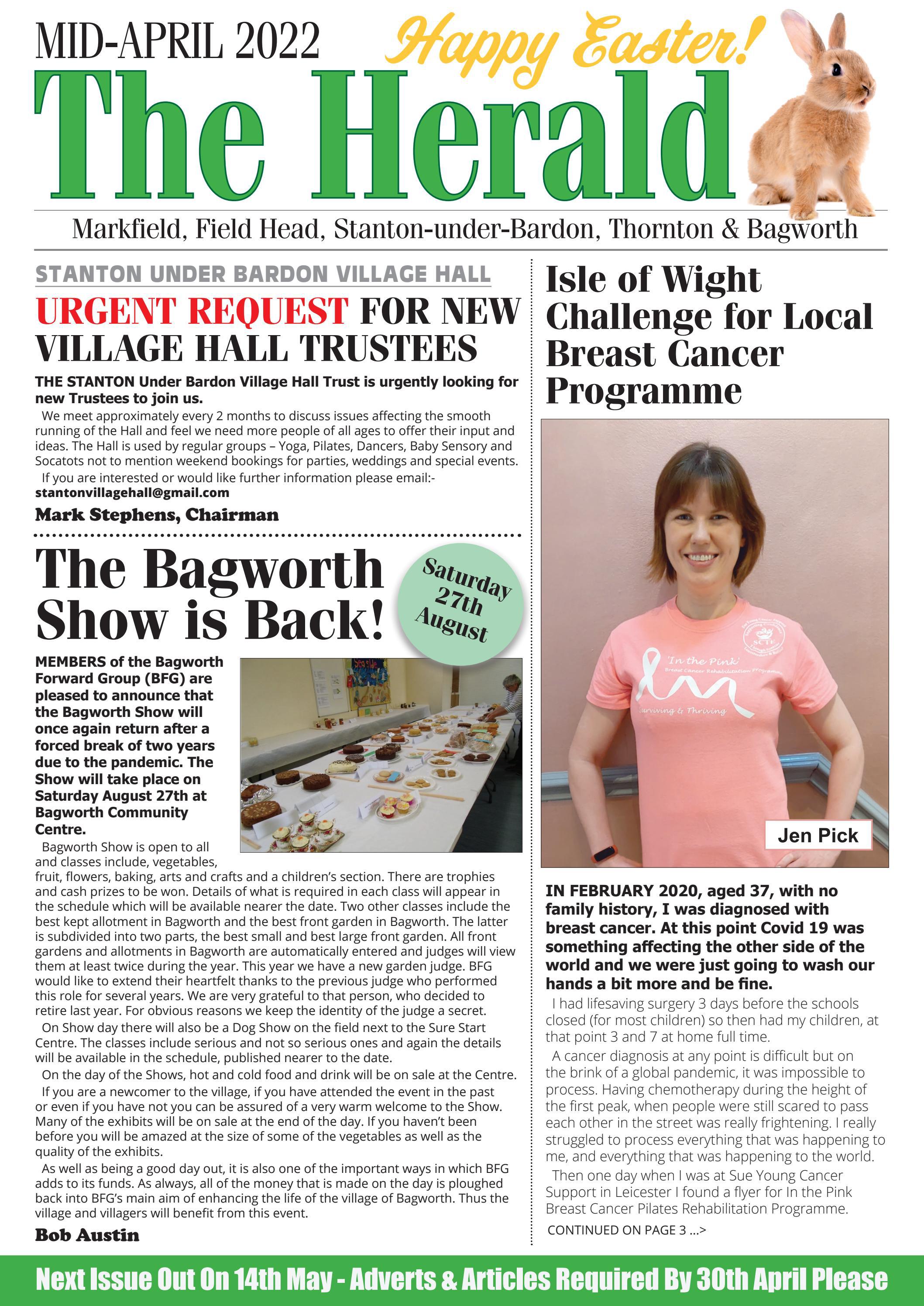 The Herald Mid-April 2022 issue by Michael Wilkinson - Issuu