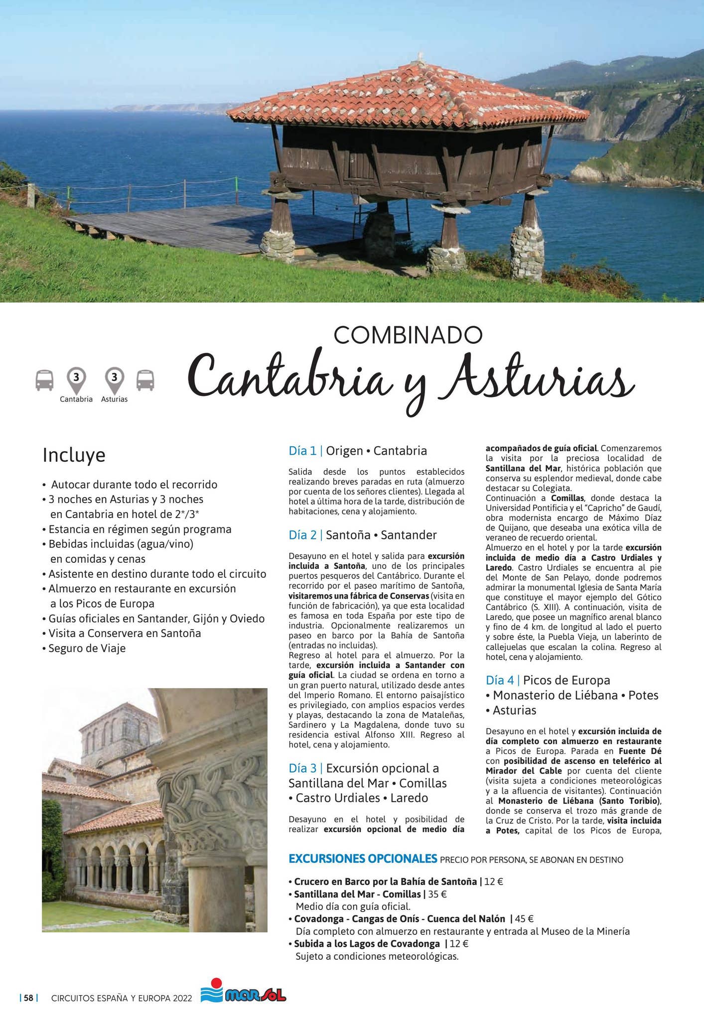 CIRCUITOS 2022 ESPAÑA Y EUROPA MARSOL by Ávoris - Issuu