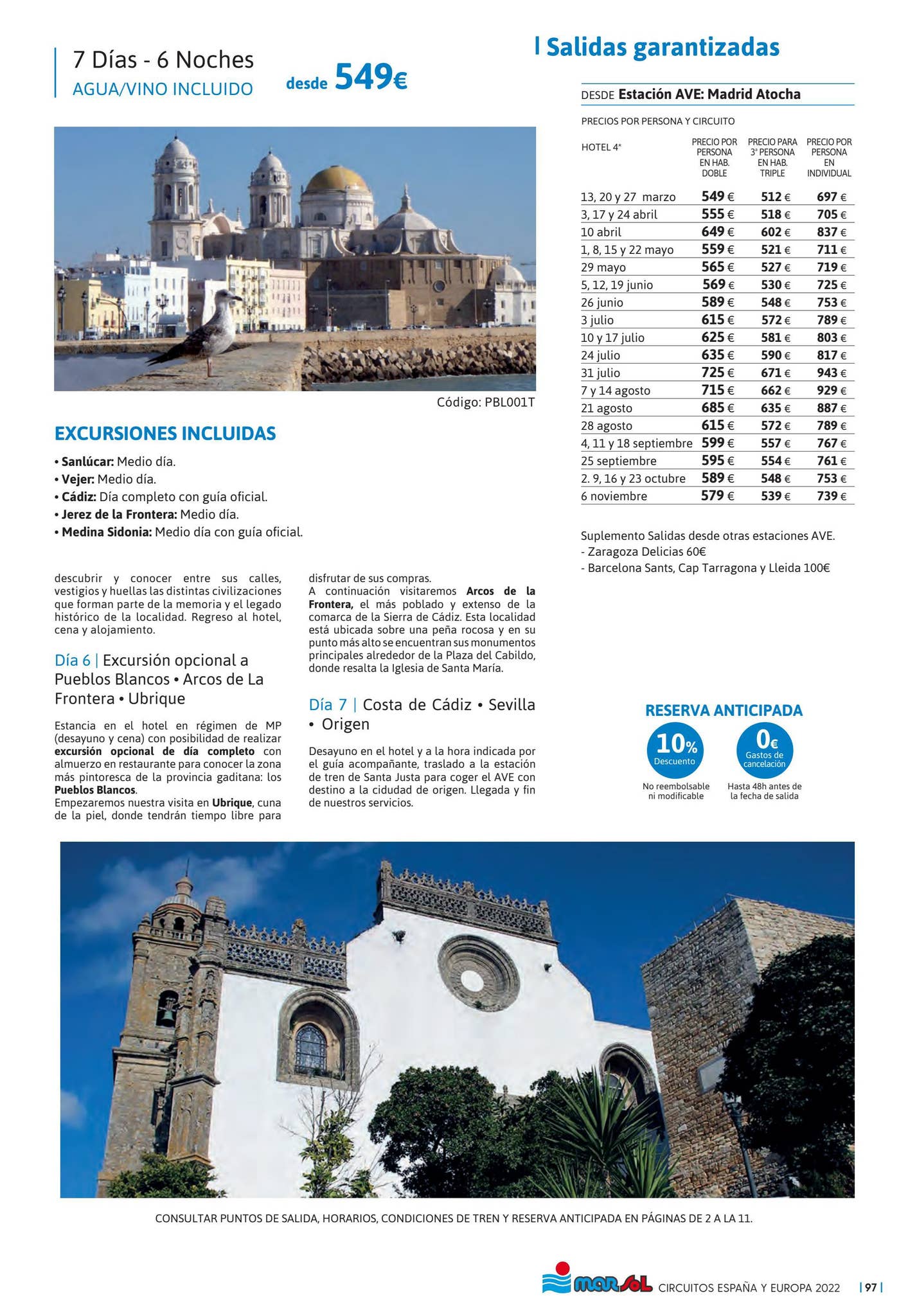 CIRCUITOS 2022 ESPAÑA Y EUROPA MARSOL by Ávoris - Issuu