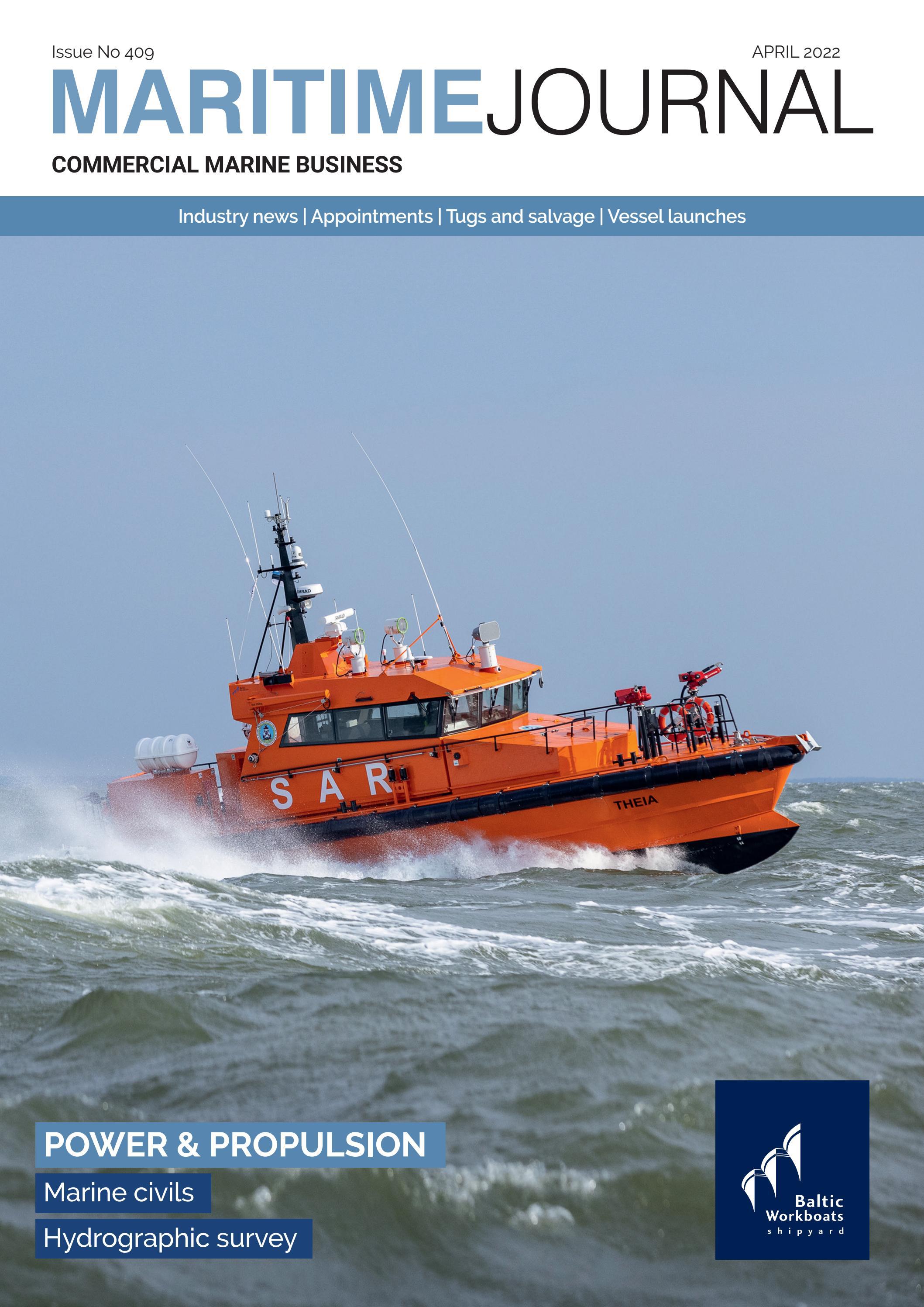 Maritime Journal April 2022 by Mercator Media - Issuu