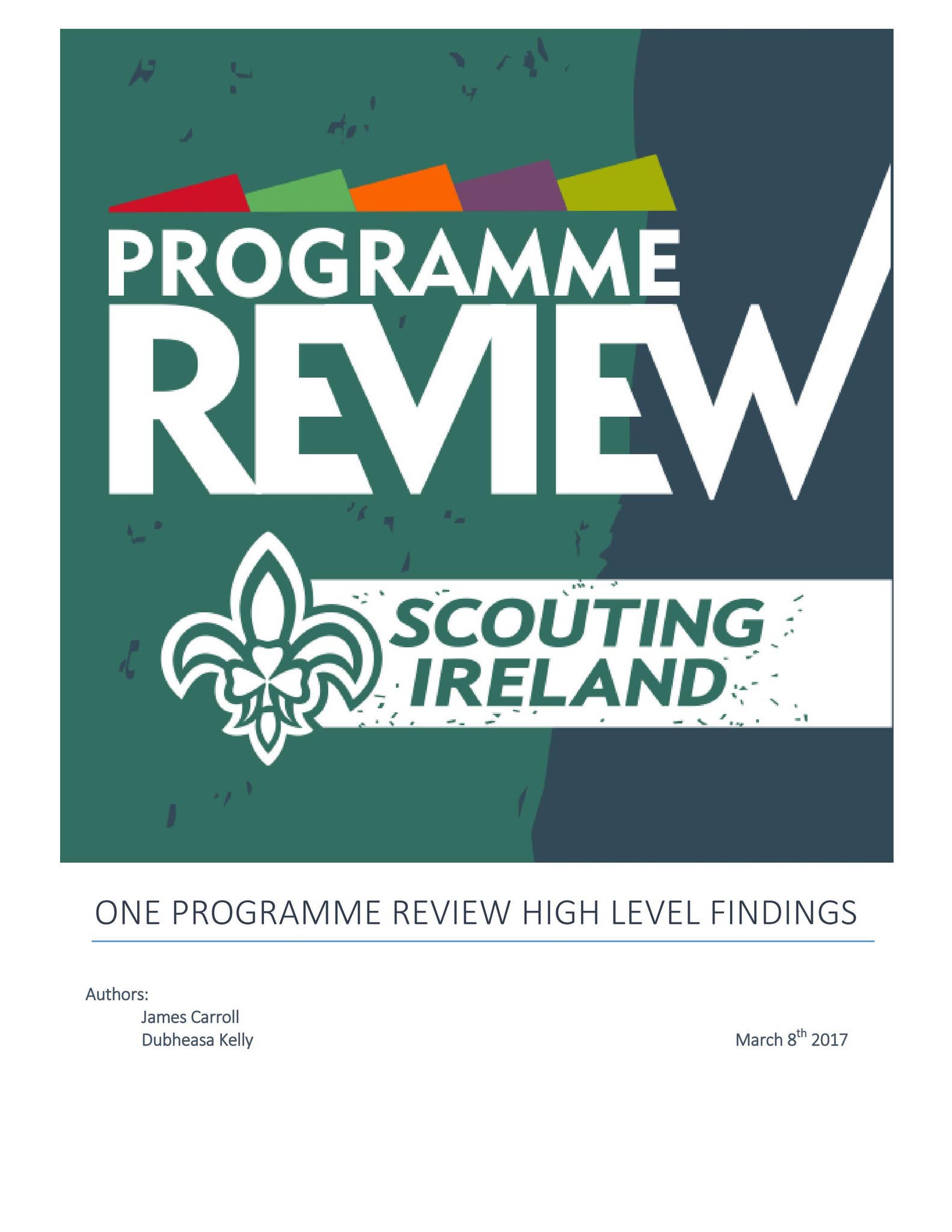 09AS-ONE-Programme-Review-Report-April-2017 by Scouting Ireland - Issuu