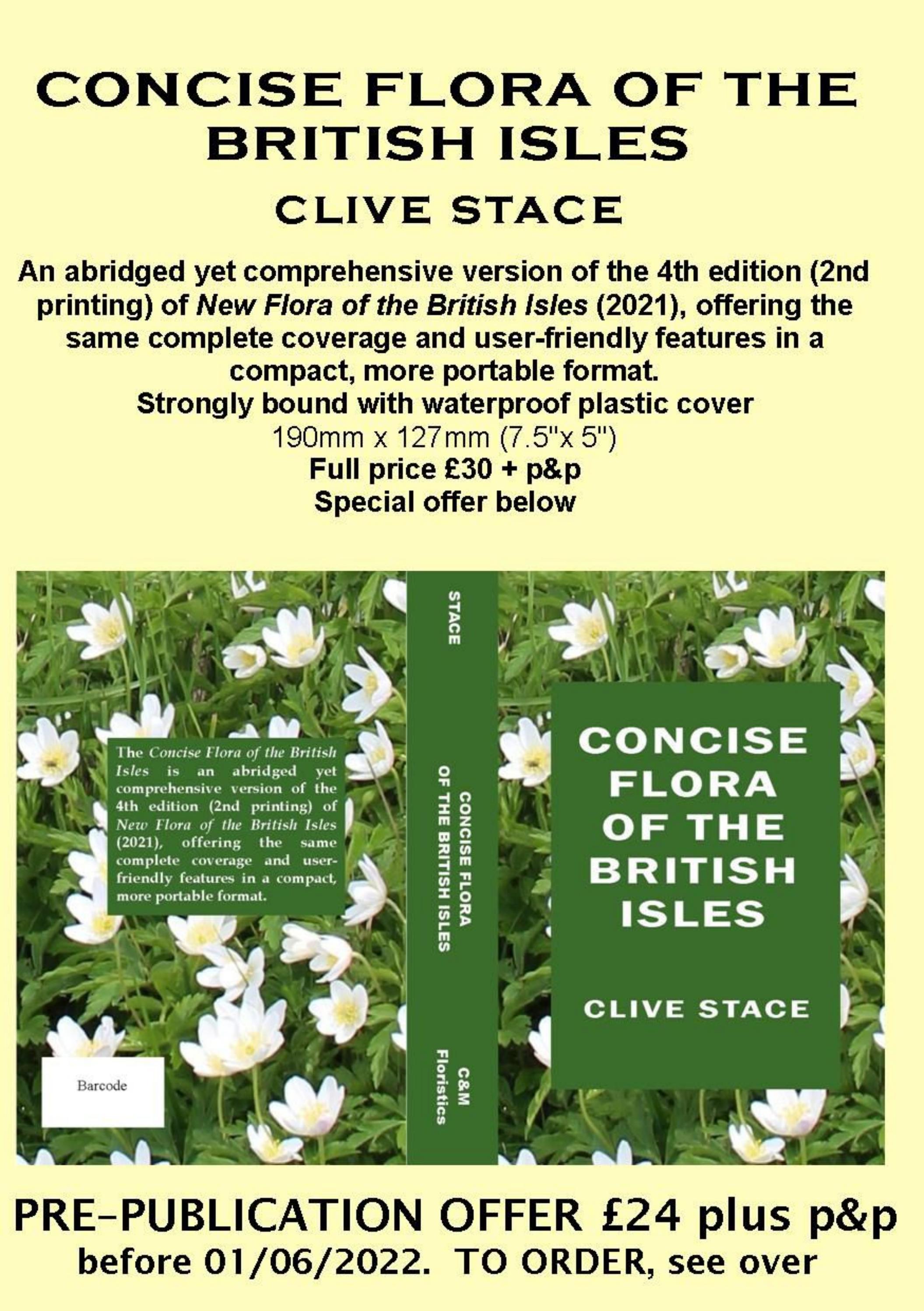 Stace Concise Flora Flyer by Botanical Society of Britain & Ireland - Issuu