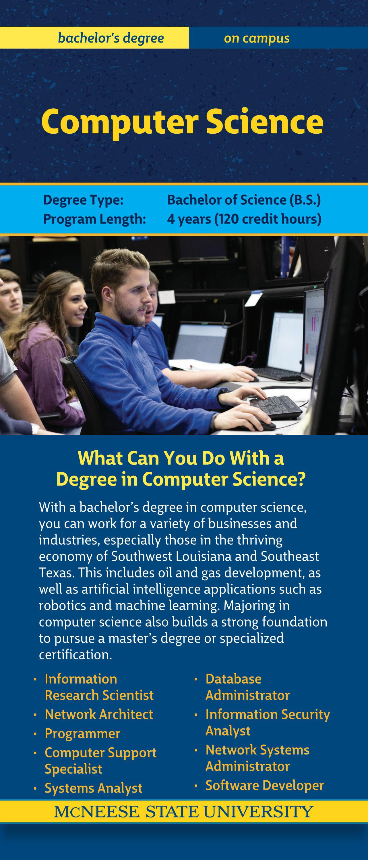 Computer Science at McNeese State University by McNeese Foundation - Issuu