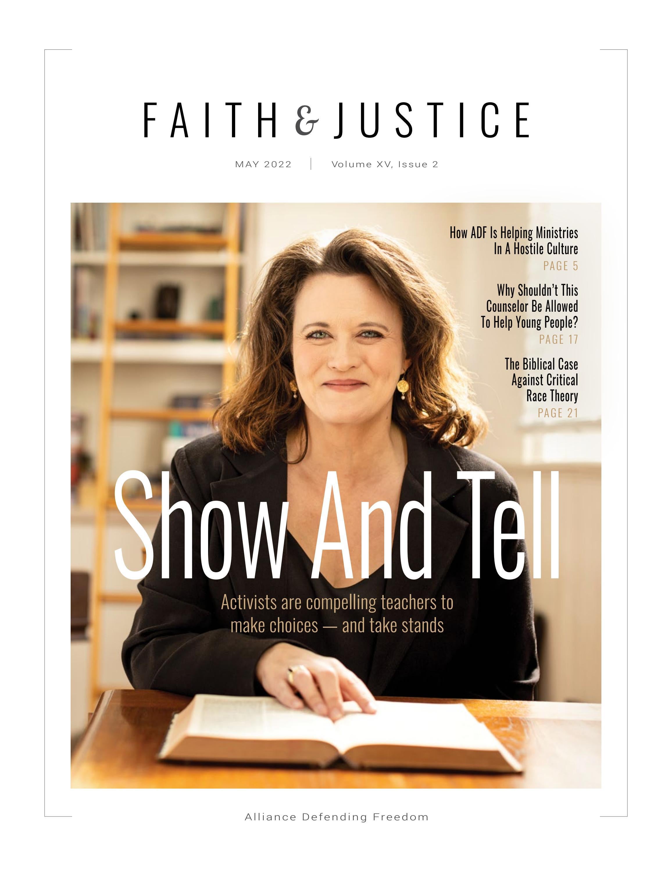 Show and Tell by Faith & Justice - Issuu