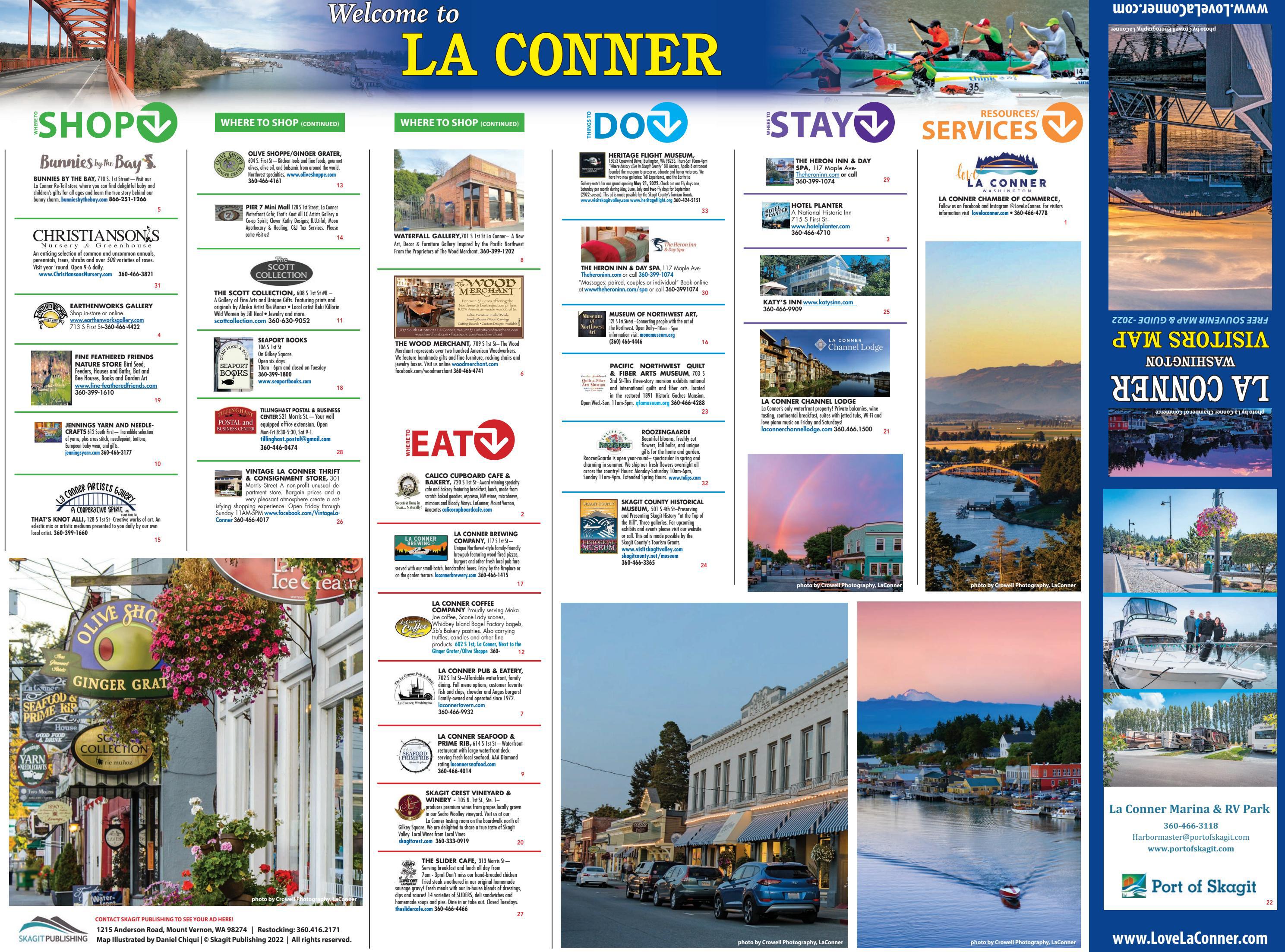 La Conner Map 2022 by Skagit Publishing - Issuu