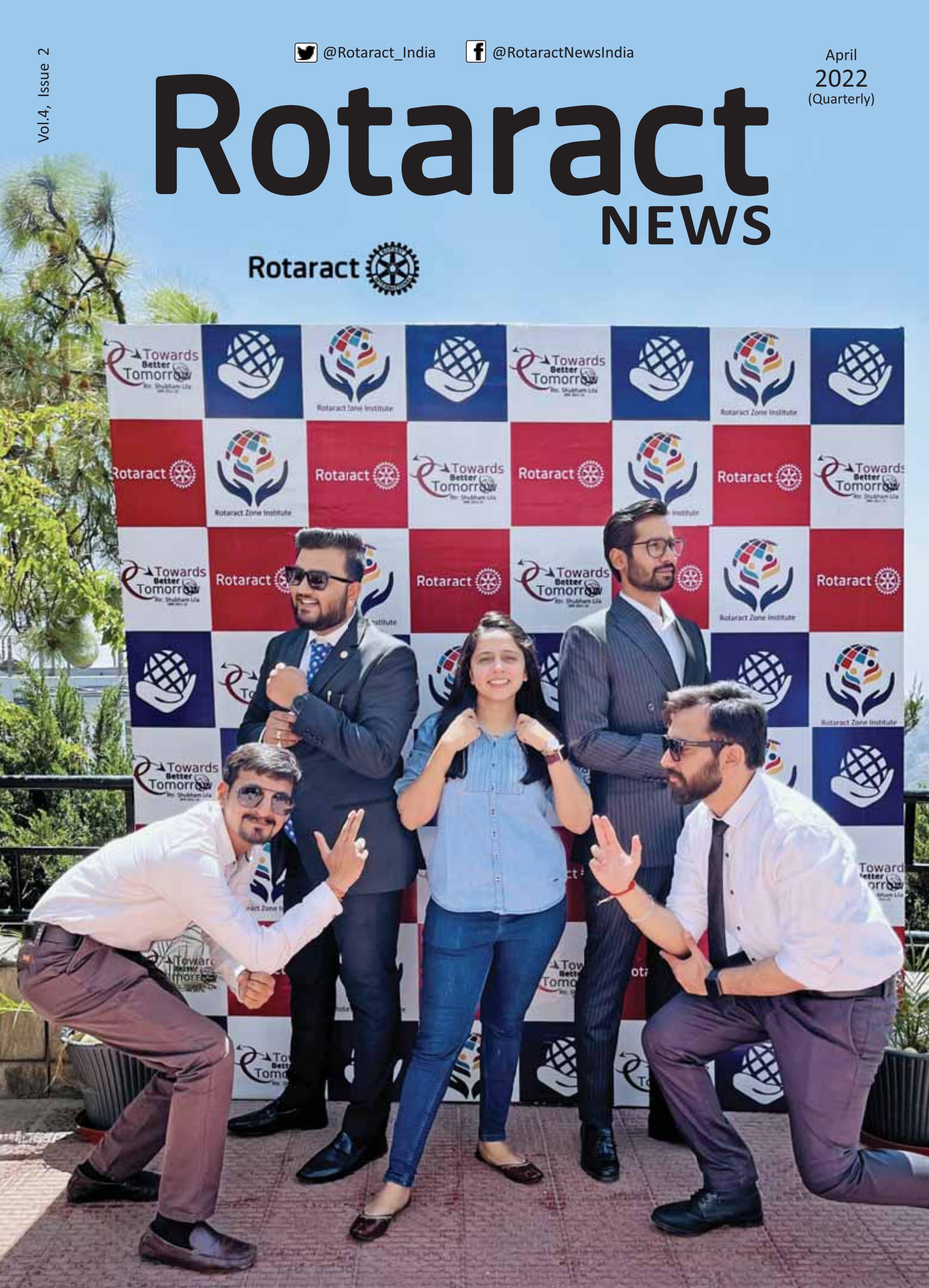 Rotaract News - April 2022 by Rotary News - Issuu