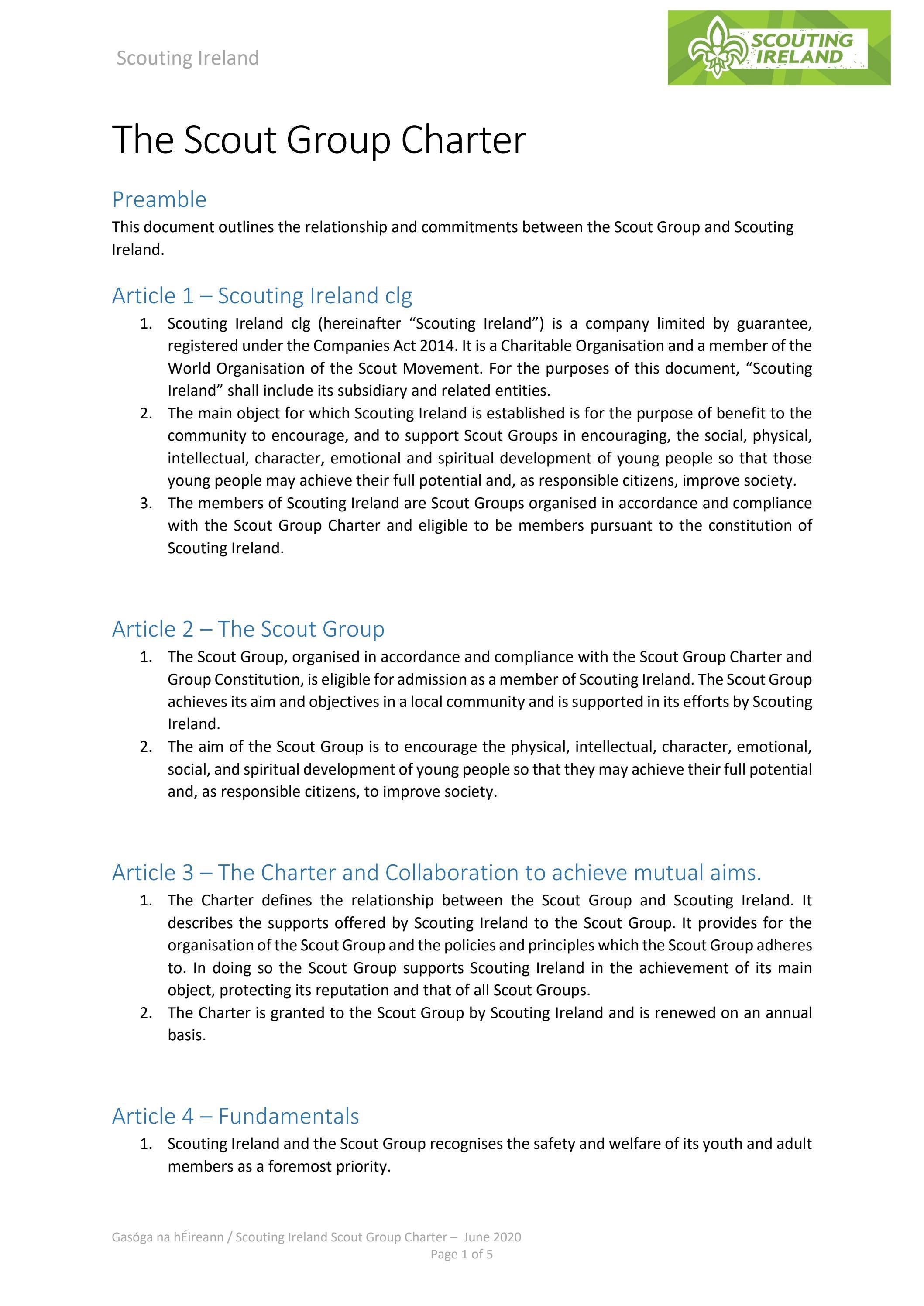20-Scout-Group-Charter by Scouting Ireland - Issuu