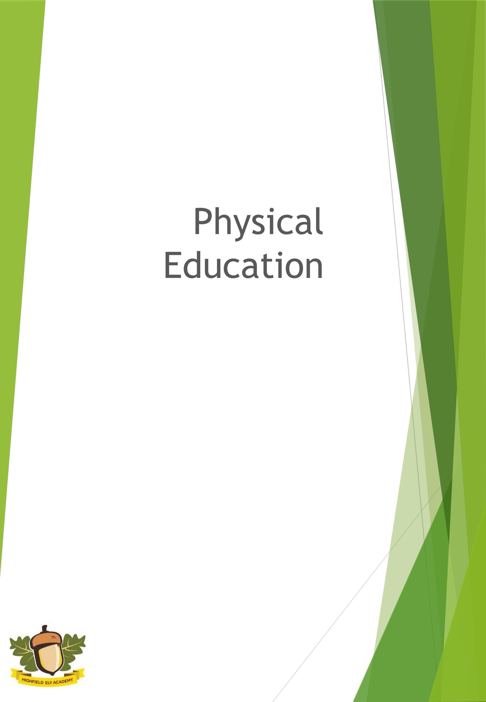 PE at Highfield Ely by Schudio - Issuu
